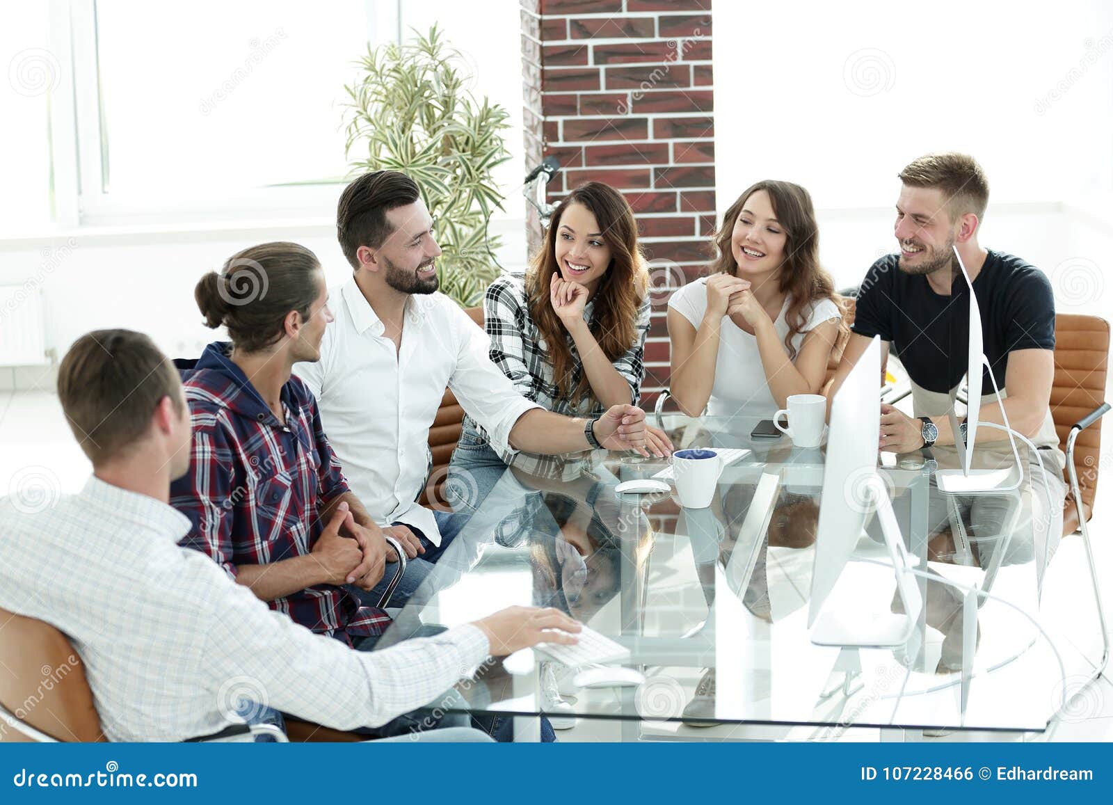 Creative Workers Design Together in the Studio. Stock Photo - Image of ...