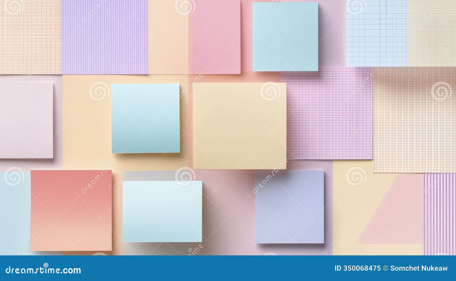 Creative Workspace Ideas Home Office Visual Inspiration Pastel Sticky ...