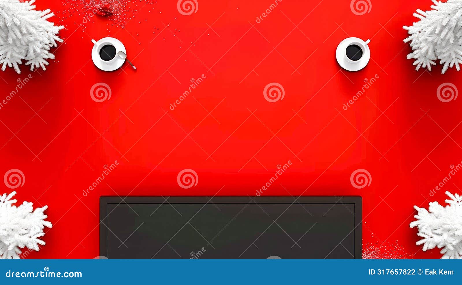 Creative Workspace with Tablet and Decorative Googly Eyes on Vibrant ...