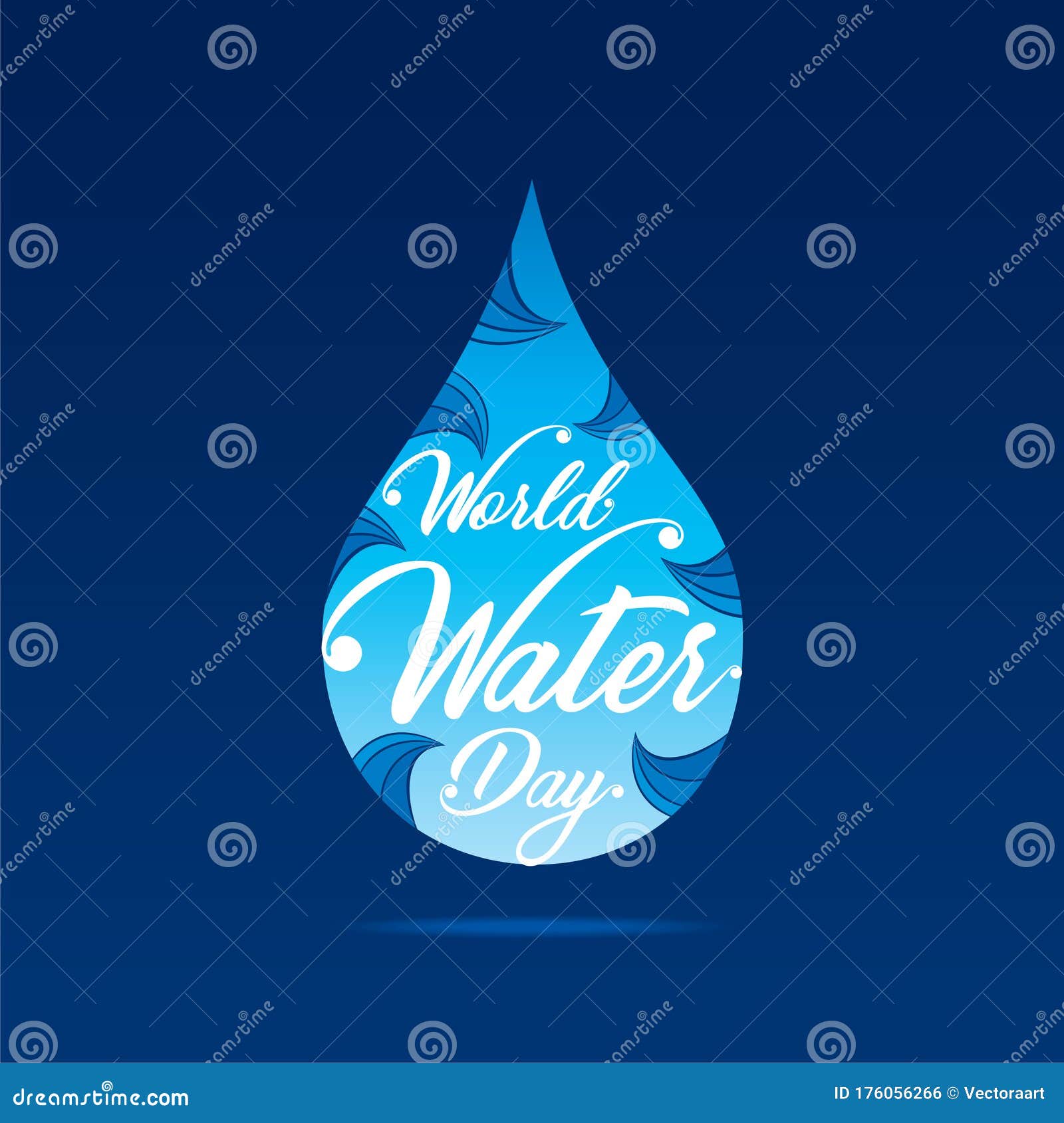 Creative World Water Day Banner Design Stock Vector - Illustration of ...