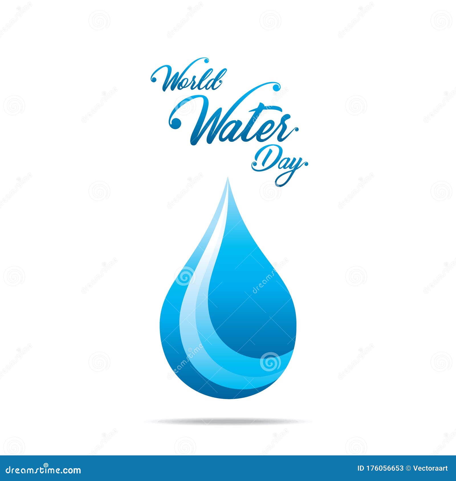 Creative World Water Day Banner Design Stock Vector - Illustration of ...