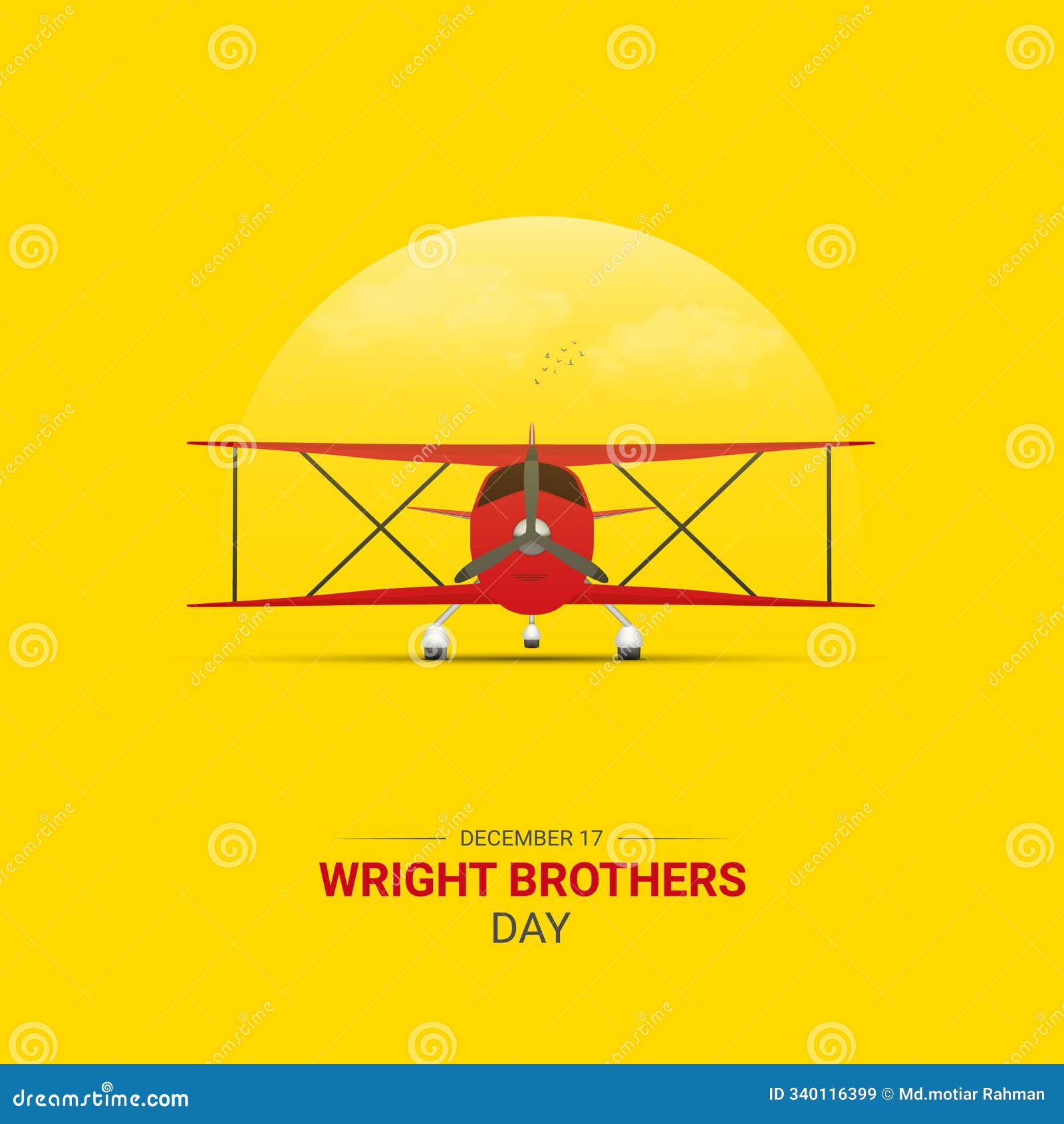 Creative Wright Brothers Day Ads Design. Wright Brothers Day ...