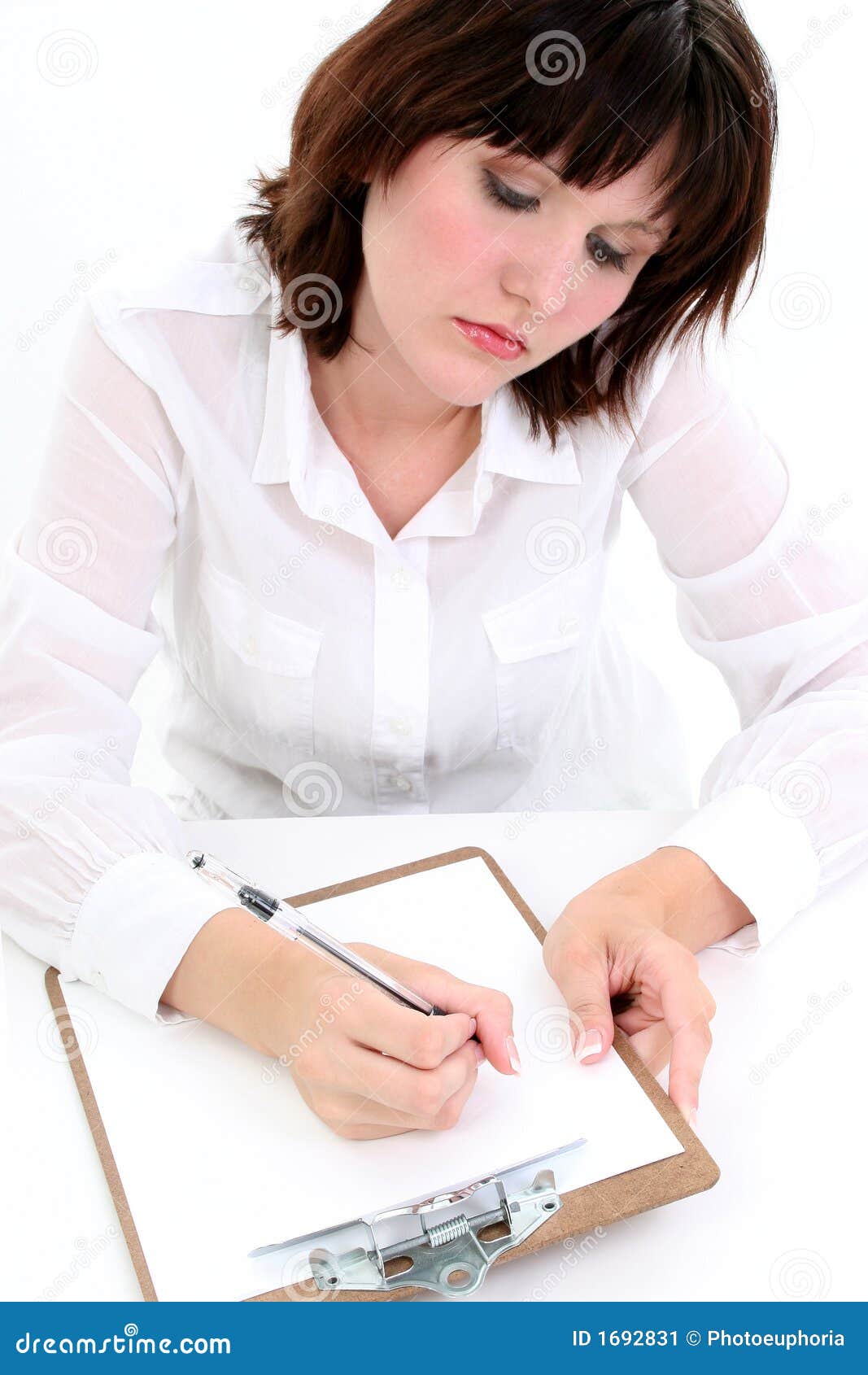 Creative Writing stock image. Image of person, student - 1692831