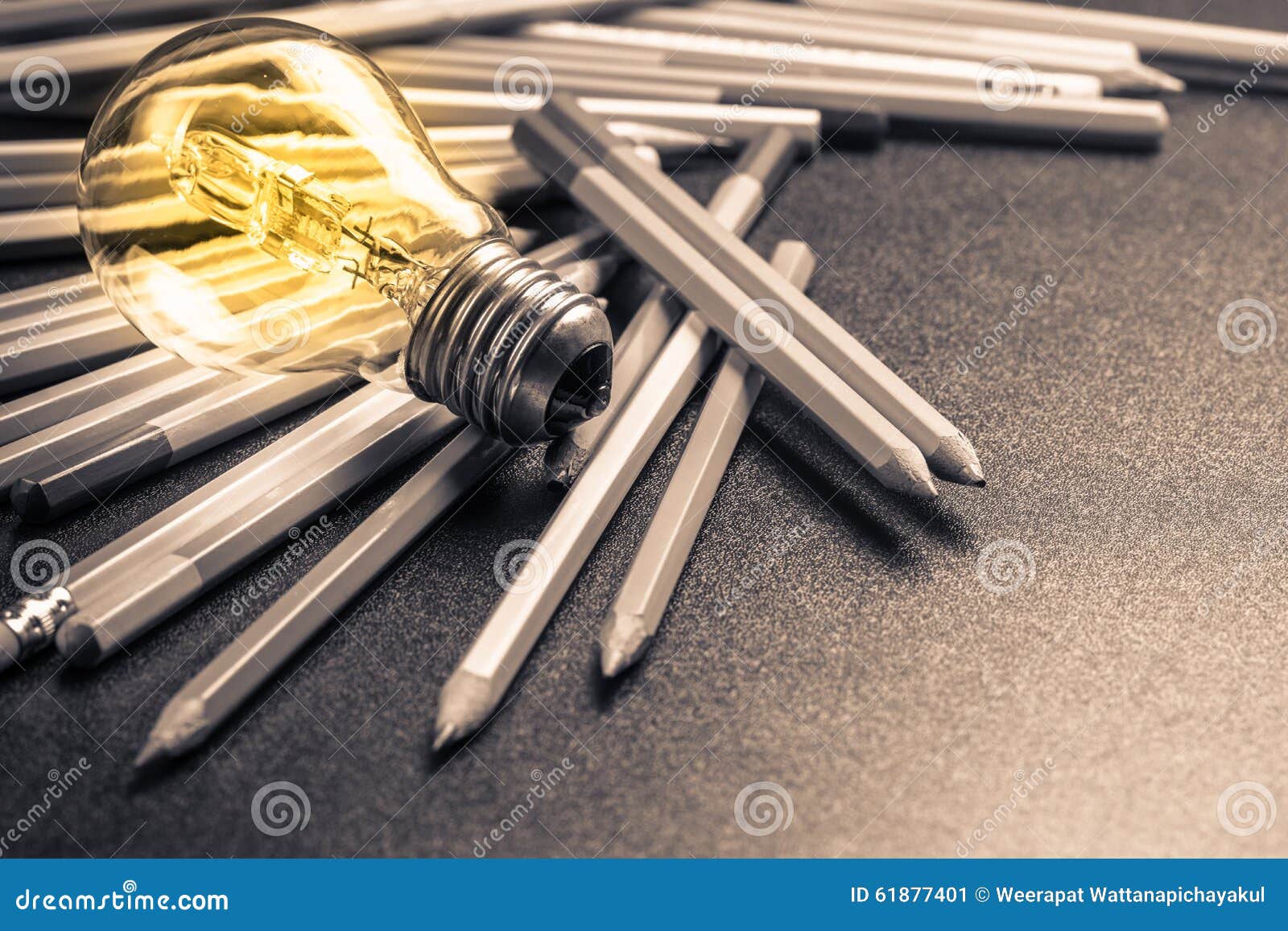 Creative writing stock image. Image of drawing, bulb - 61877401