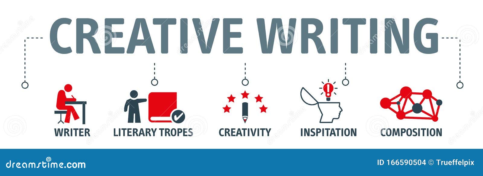 Creative Writing Vector Illustration Concept Stock Vector ...