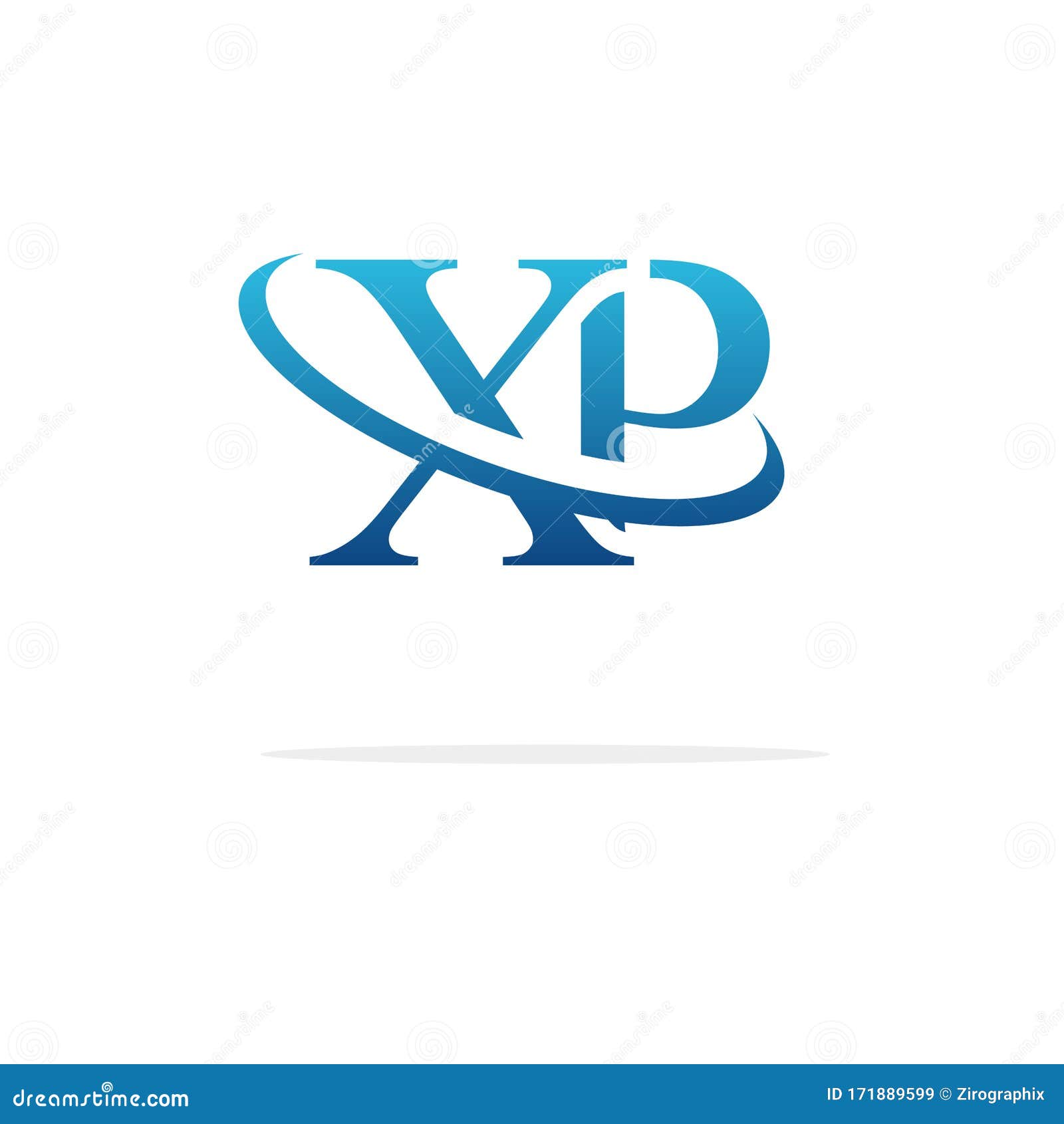 Creative XP Logo Icon Design Stock Vector - Illustration of internet ...