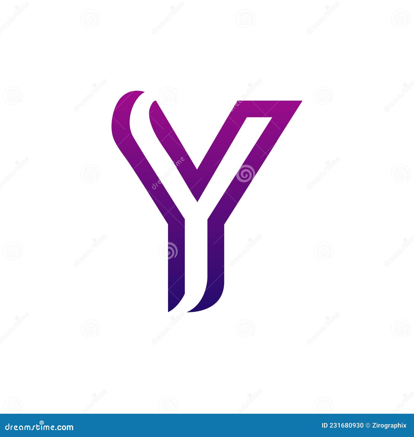 Creative Y Logo Icon Design Stock Vector - Illustration of business ...