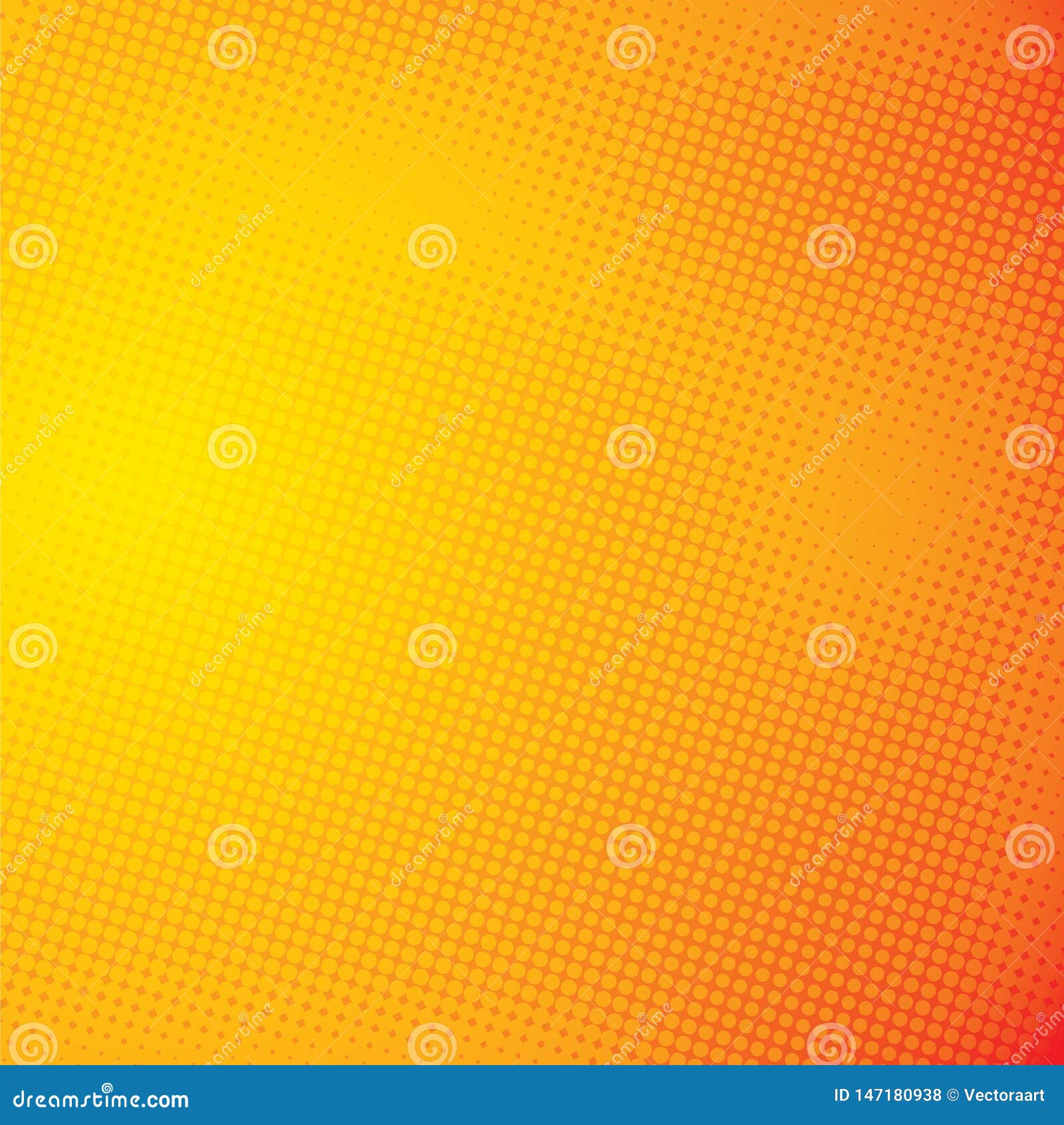 Creative Yellow Color Halftone Pattern Design Stock Vector ...