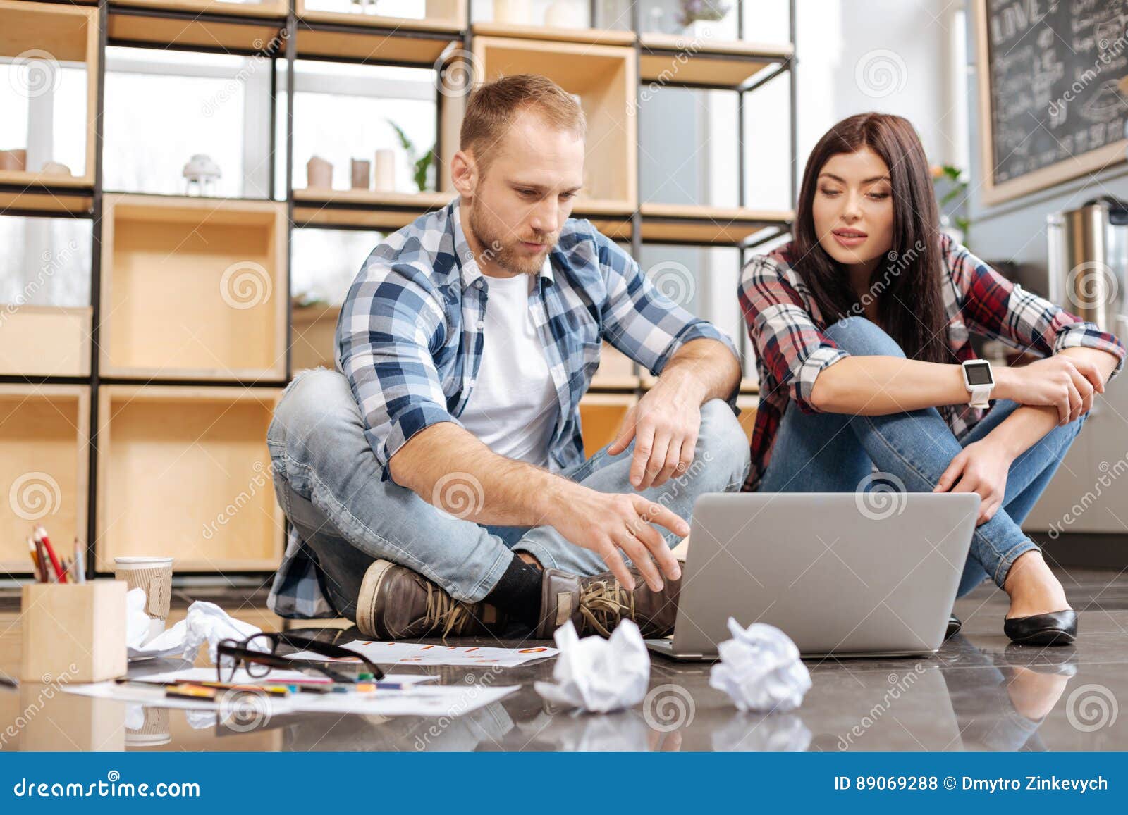 Creative Young People Working Together Stock Photo - Image of ...