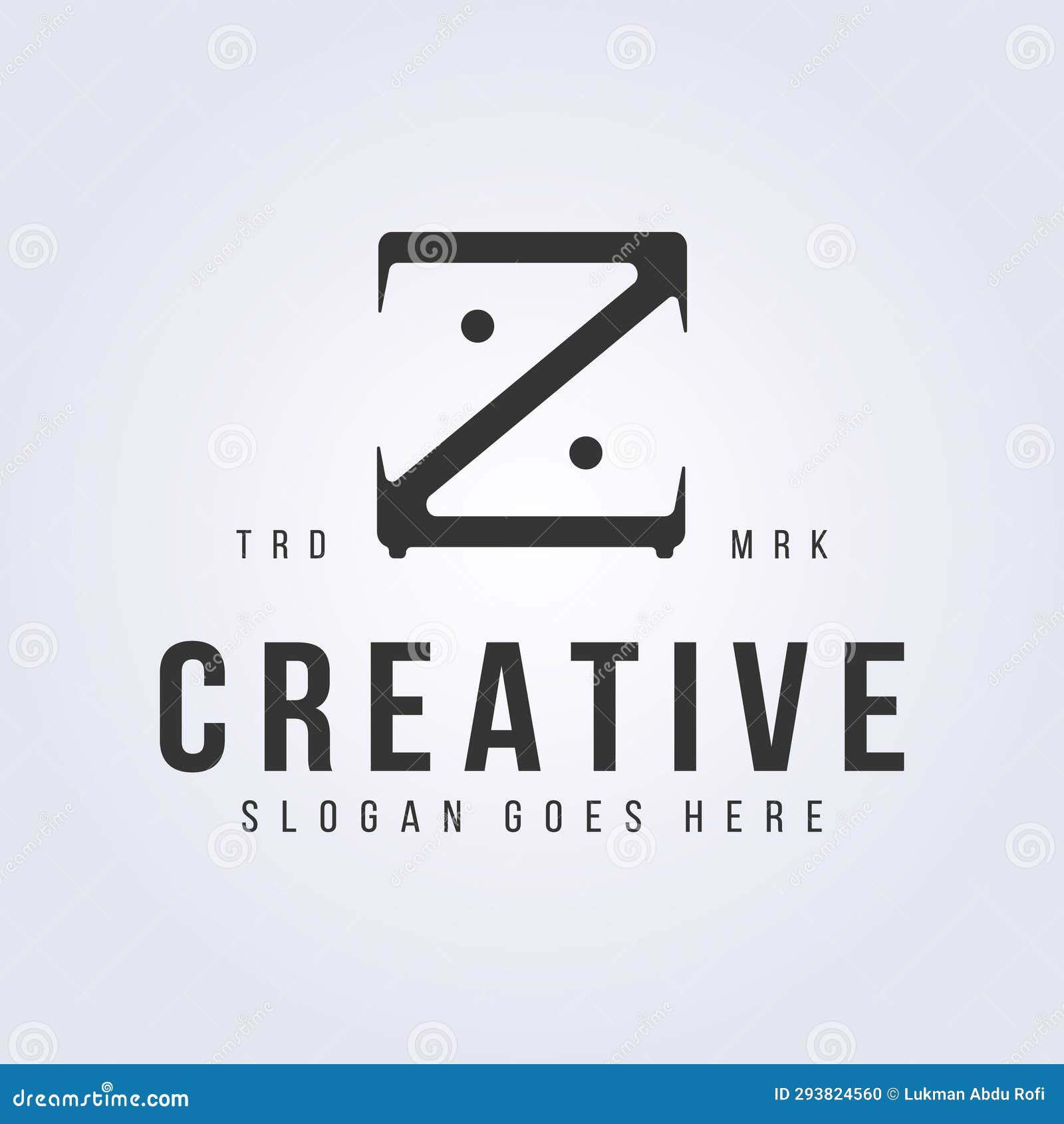 Creative Z Initial Cupboard Furniture Logo Vector Illustration Template ...