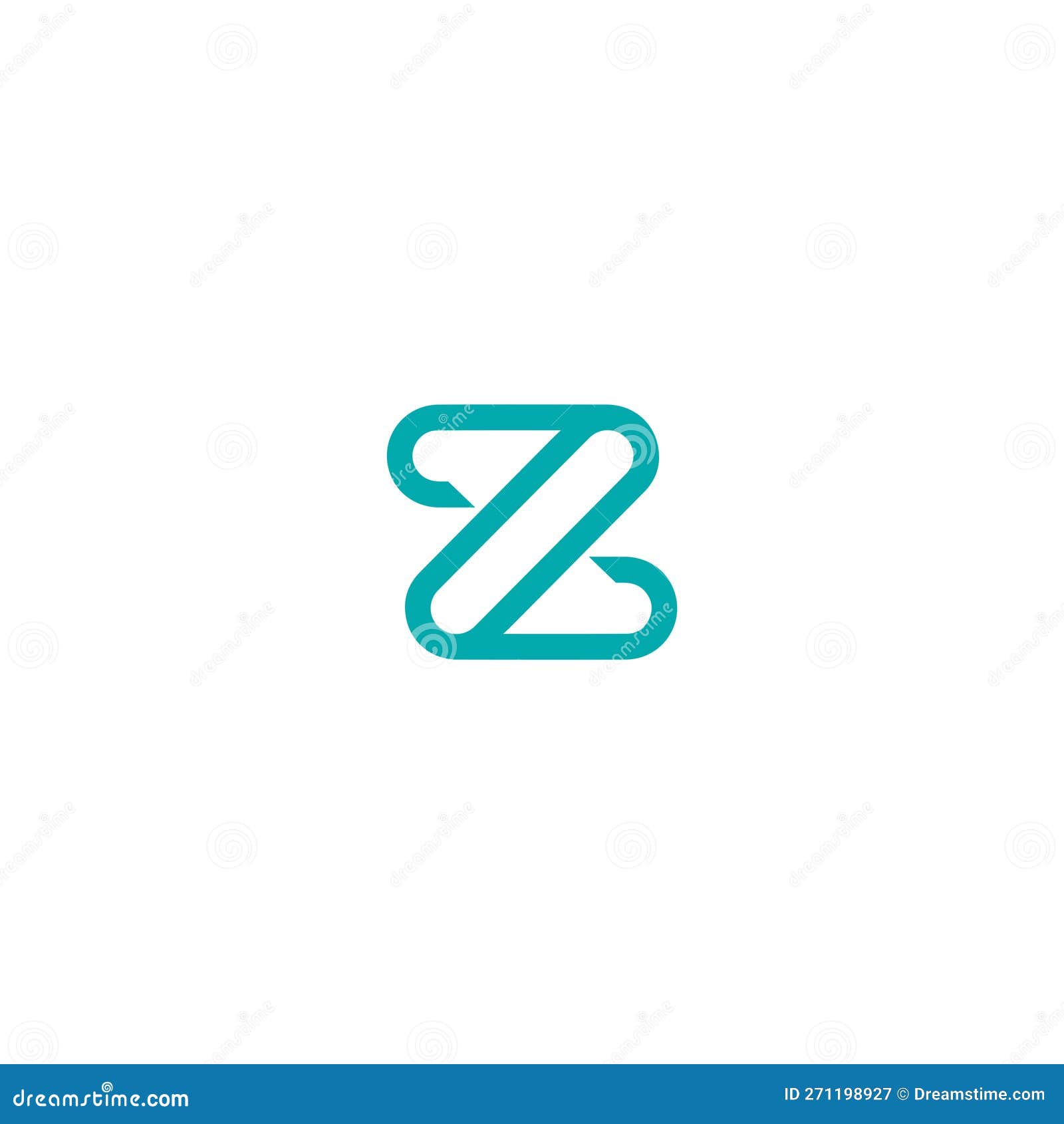Creative Z Logo Z Icon Catting Simple Z Logo 向量例证 - 插画 包括有 现代, 符号 ...