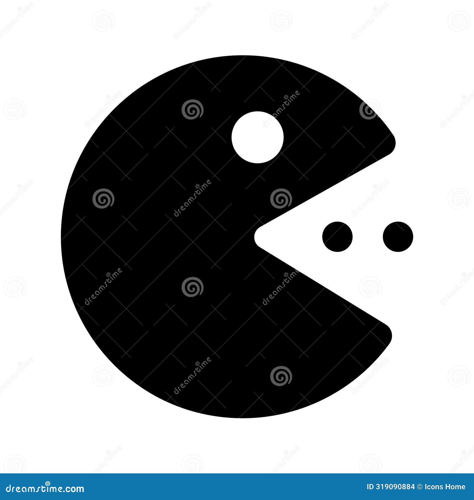 Creatively Designed Unique Icon of Pacman, Easy To Use Stock Vector ...