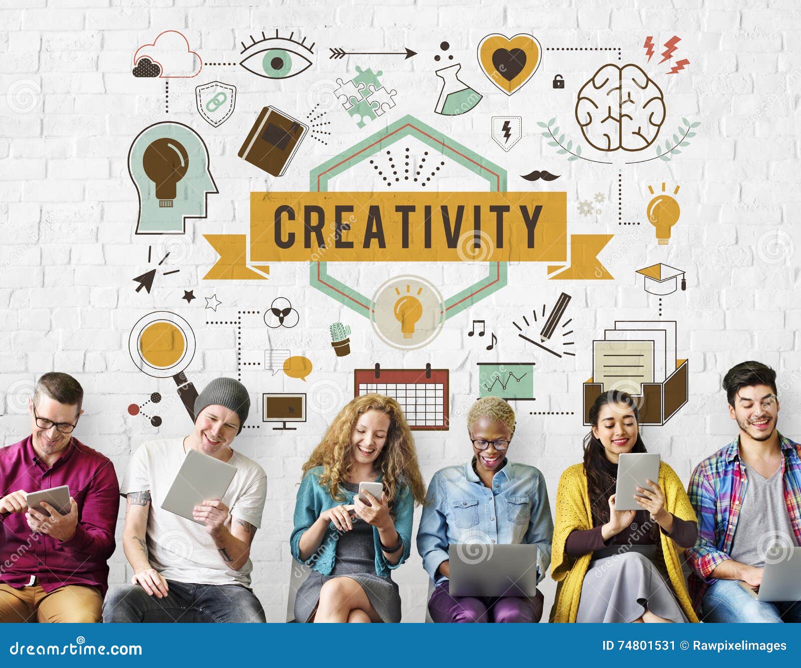Creativity Ability Aspirations Create Development Concept Stock Image ...