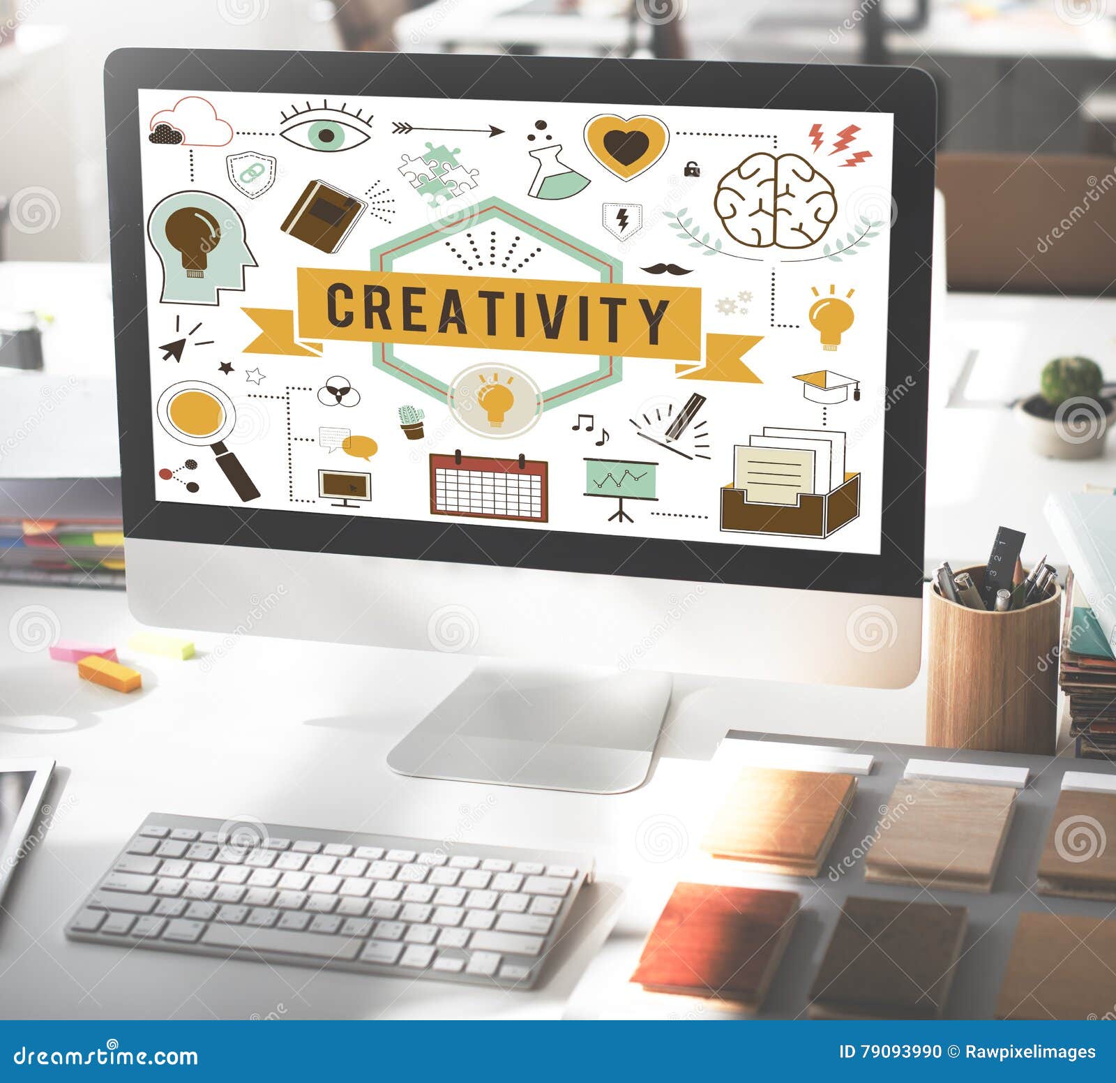 Creativity Ability Aspirations Create Development Concept Stock Photo ...