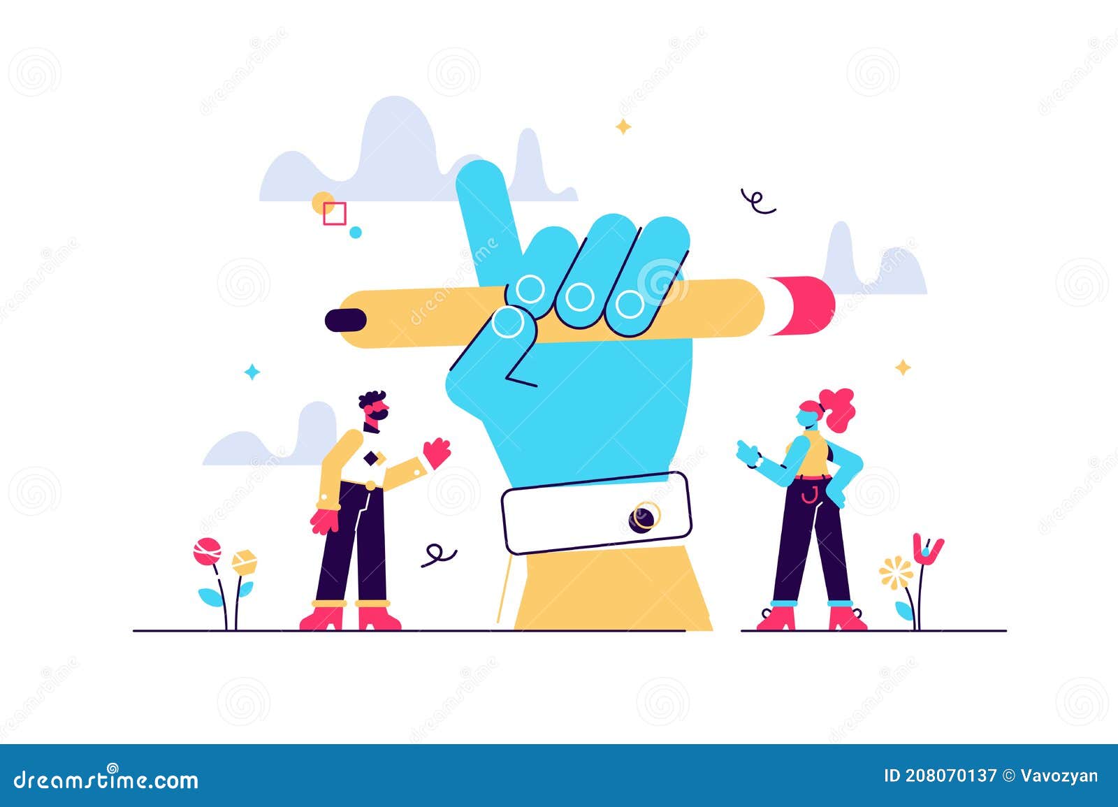 Muse Mini Poster Set Cartoon Vector | CartoonDealer.com #50283127