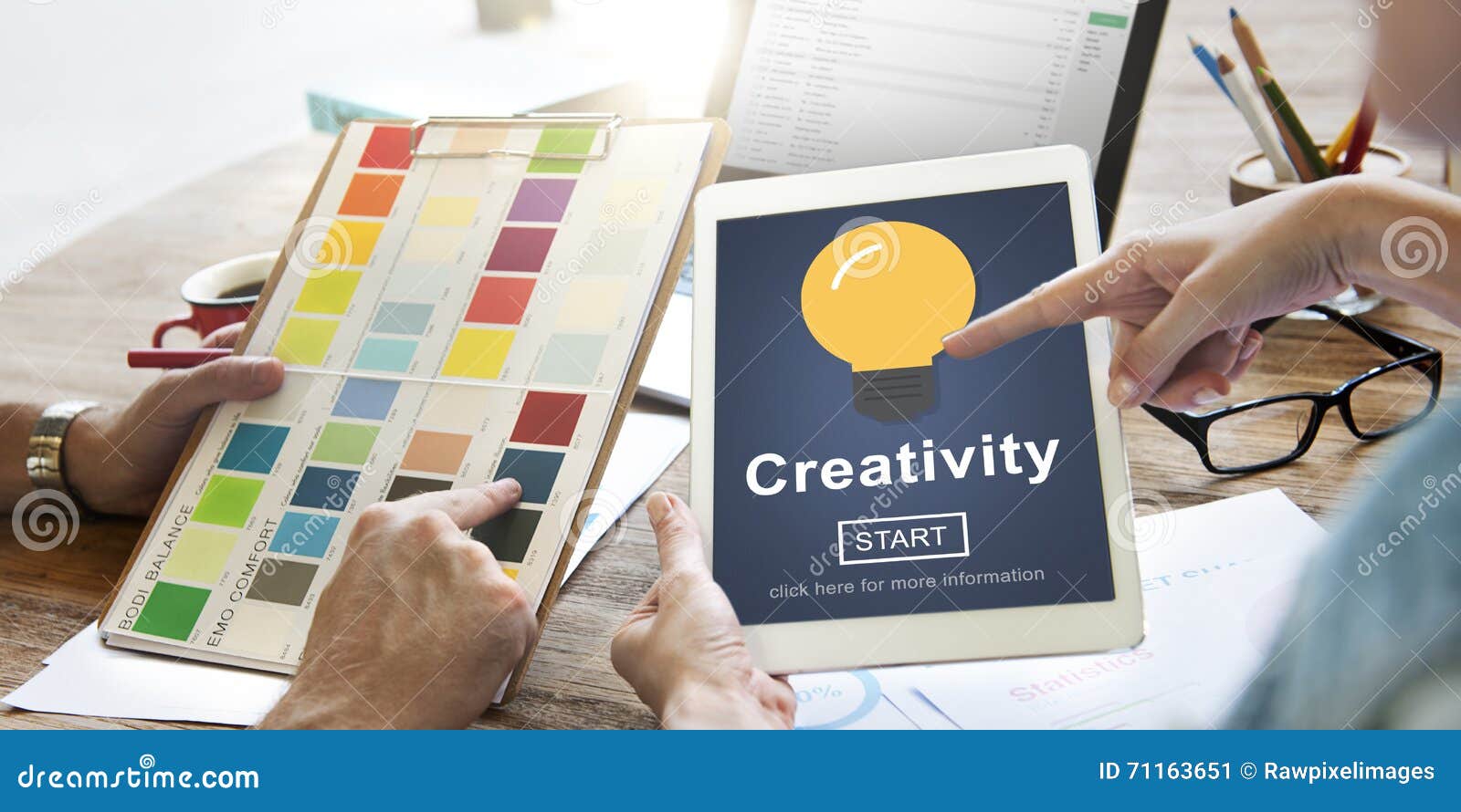 Creativity Aspiration Inspiration Inspire Skills Concept Stock Image ...