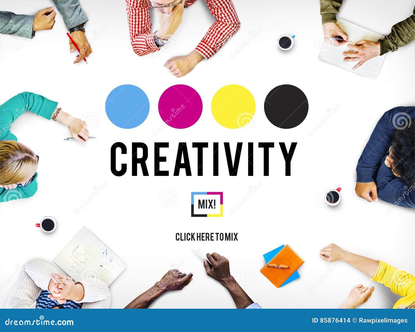 Creativity Aspiration Inspiration Inspire Skills Concept Stock Photo ...