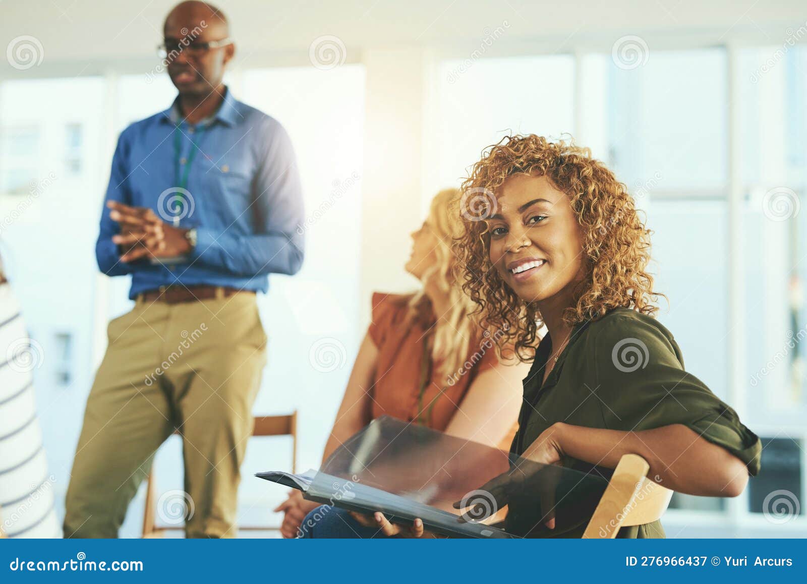 Creativity is the Best Business Plan. a Group of Diverse Creative ...