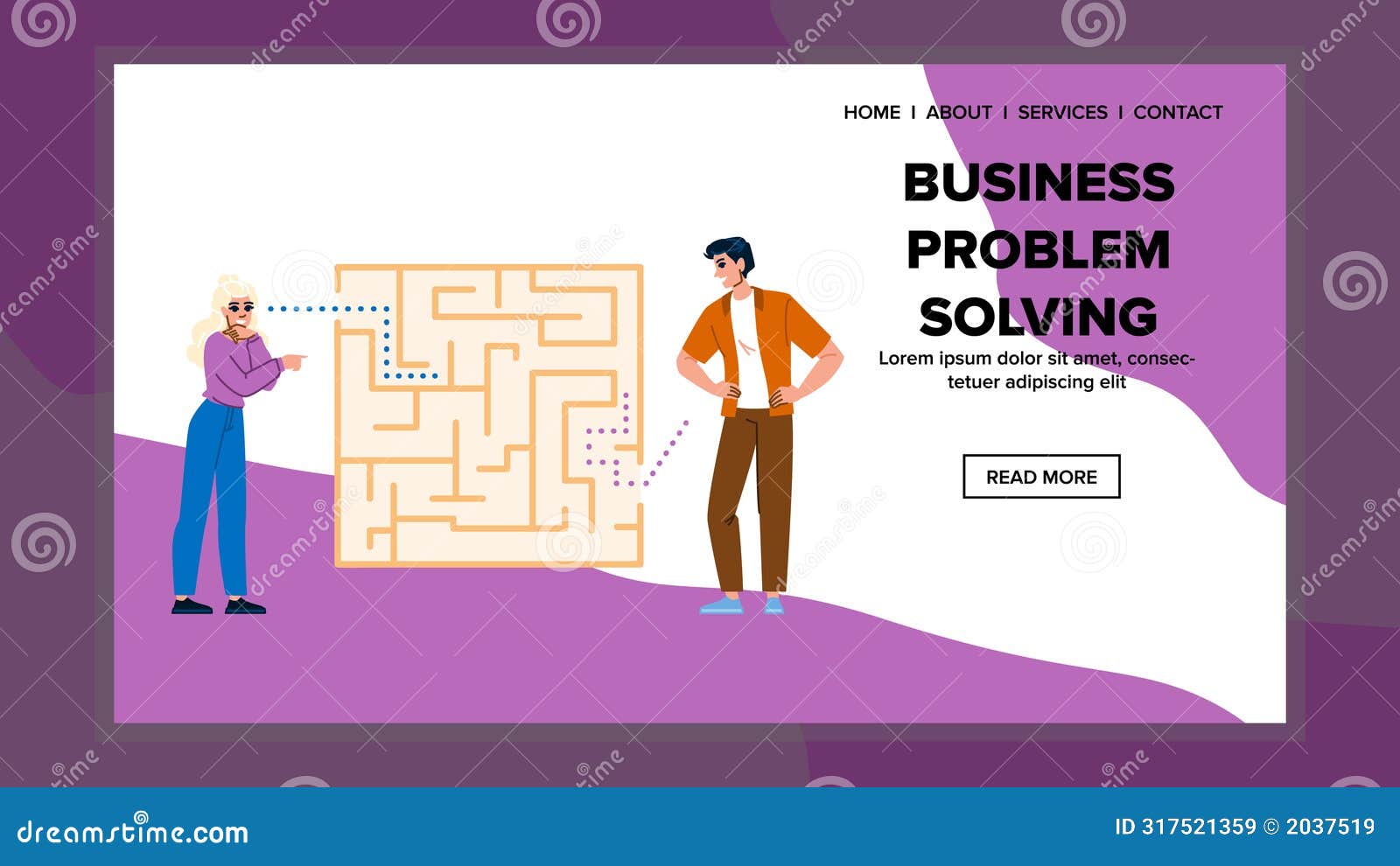 Creativity Business Problem Solving Vector Stock Vector - Illustration of communication ...
