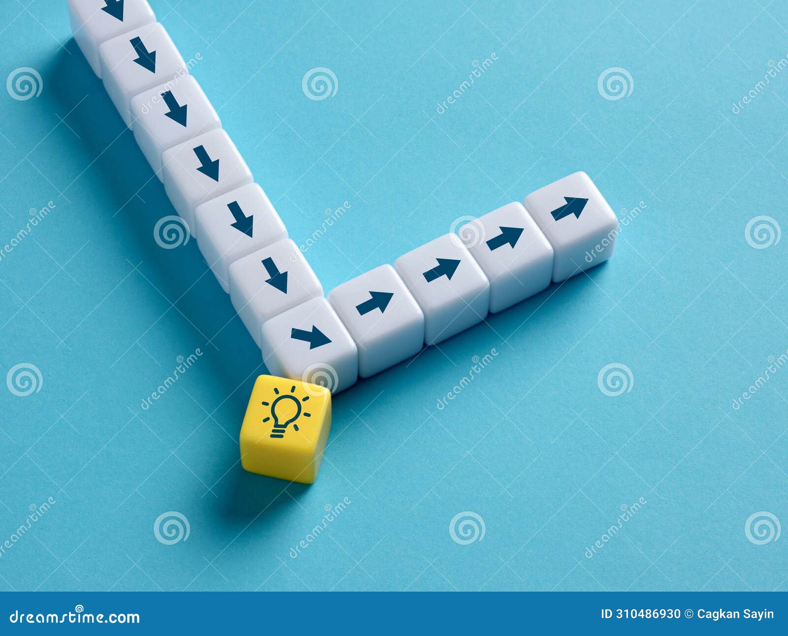 Creativity and Change. Creative Thinking and To Generate Ideas Stock ...