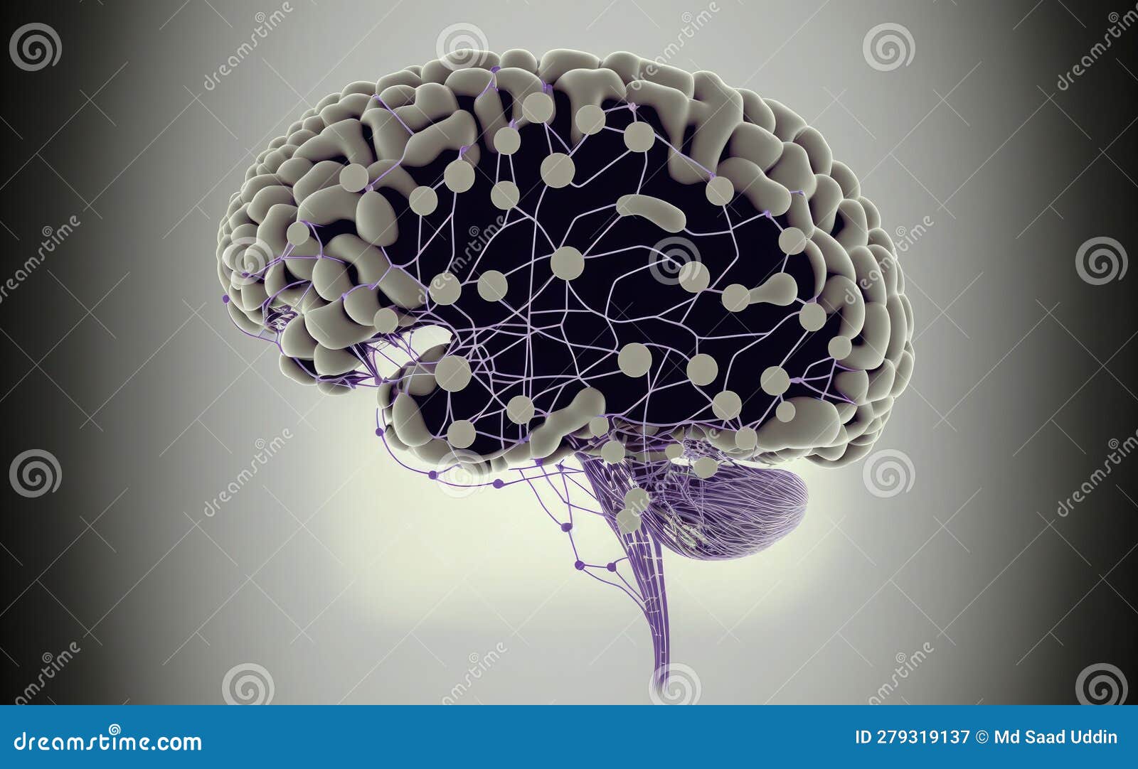 Creativity Concept with the Human Brain Exploding in Colors, Colorful ...