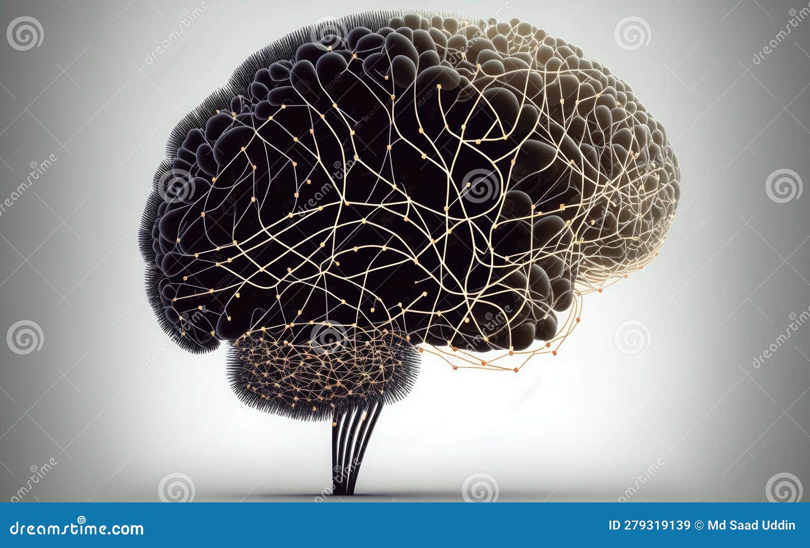 Creativity Concept with the Human Brain Exploding in Colors, Colorful ...