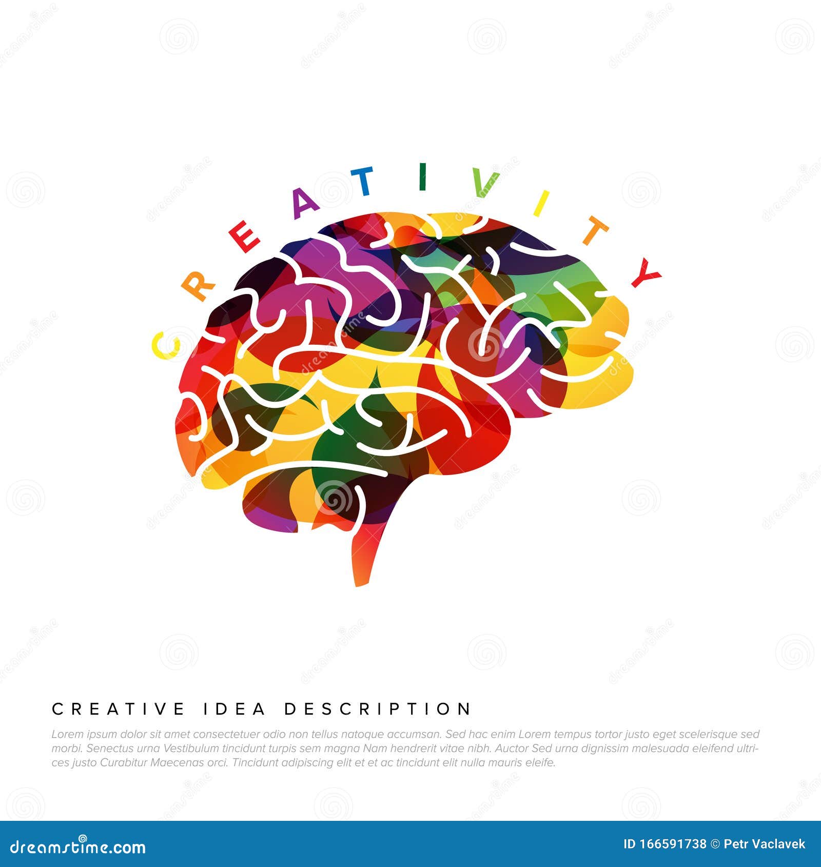 Creativity Concept Illustration Stock Vector - Illustration of flat ...