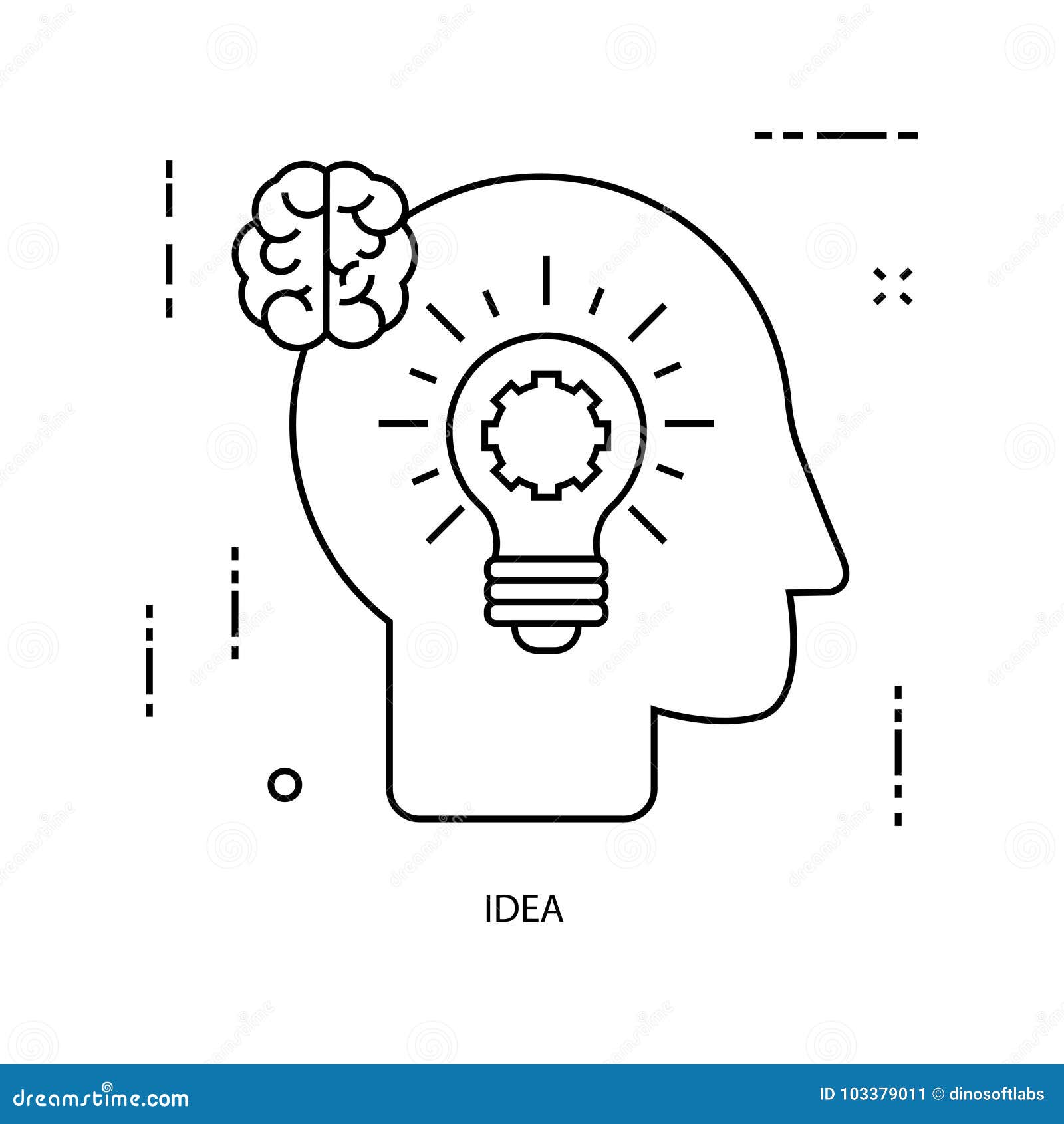 Creativity stock illustration. Illustration of green - 103379011