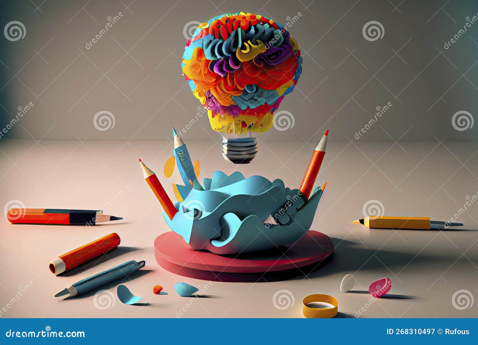 Creativity and Creativity Ideas of Designers. or Brainstorm Ideas with ...