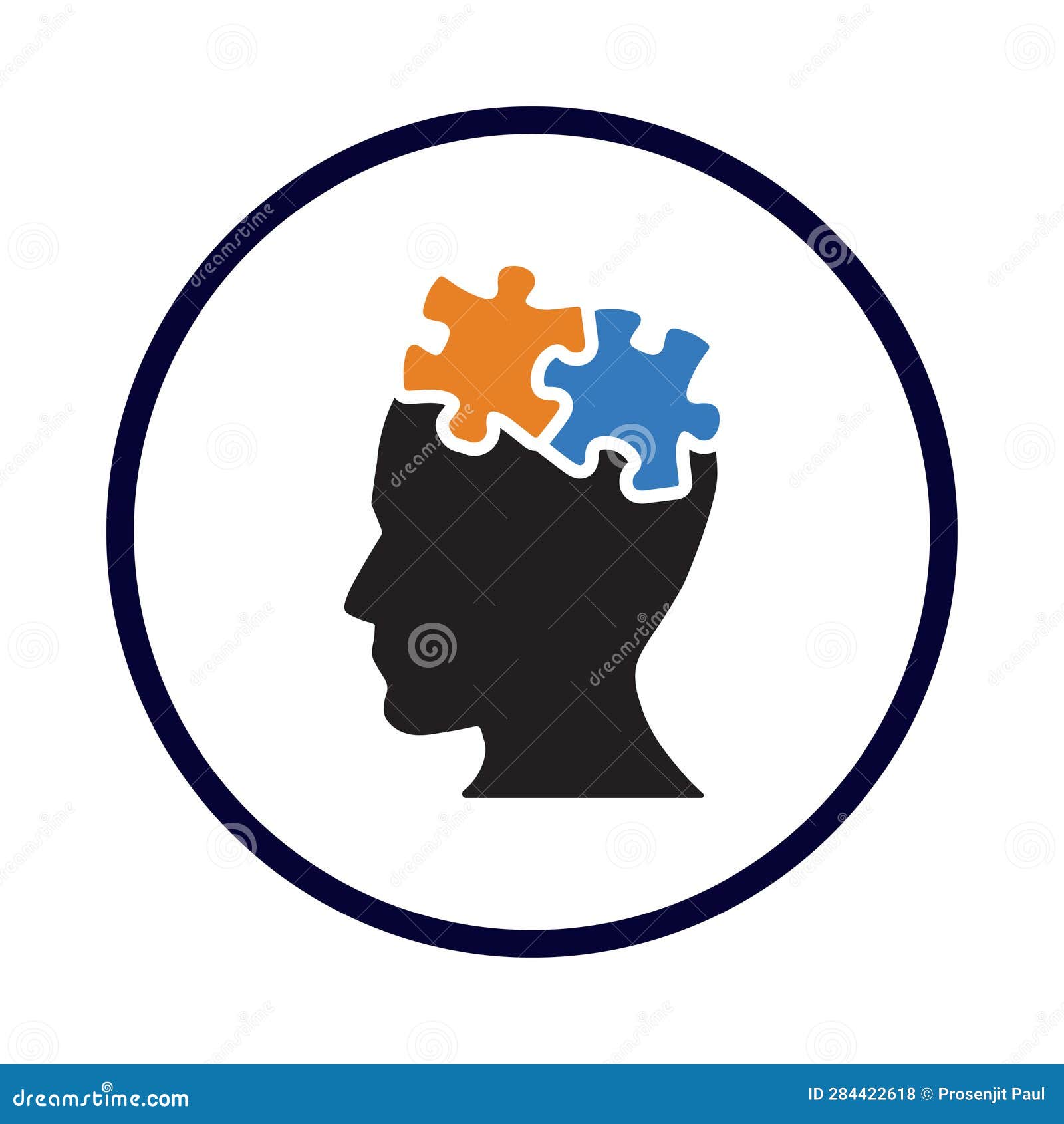 Creativity, Head, Idea, Head, Puzzles, People Head with Puzzles Icon ...