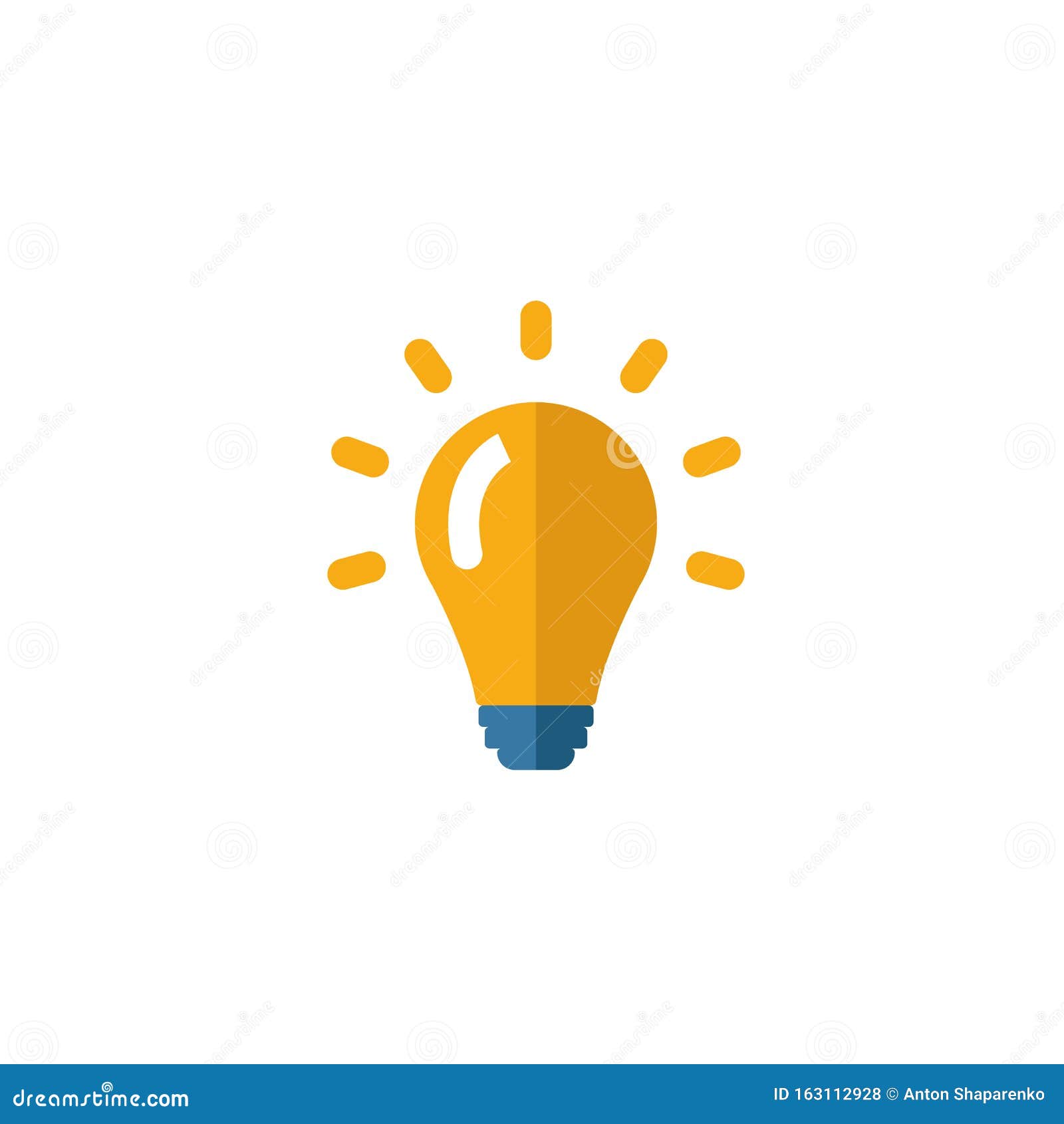 Creativity Icon. Flat Creative Element from Business Icons Collection ...