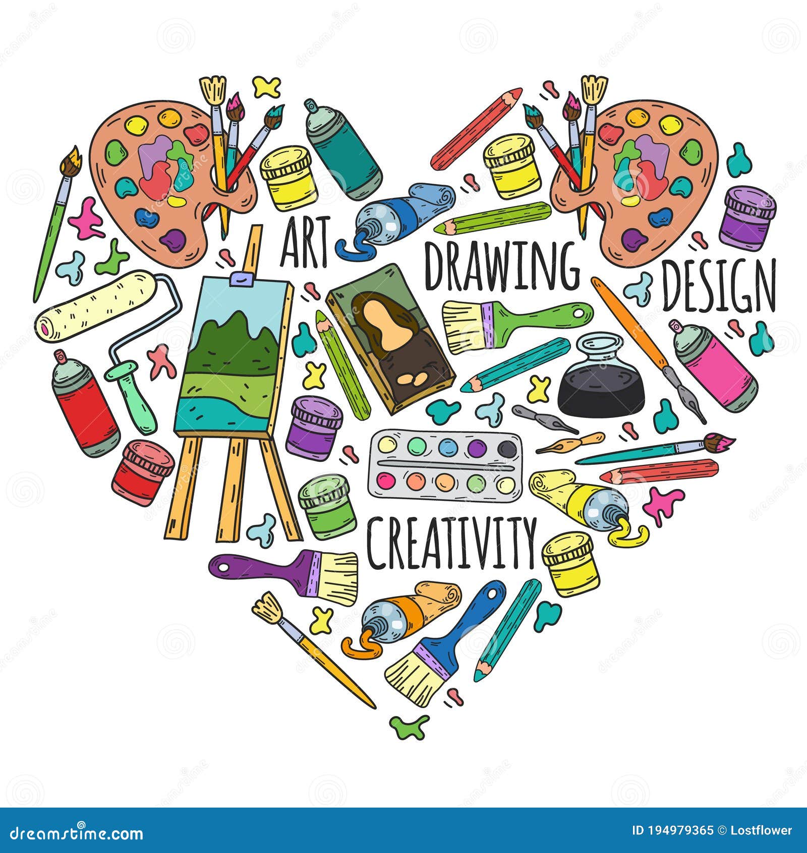 Creativity and Imagination. Design College. Online Education, Internet ...
