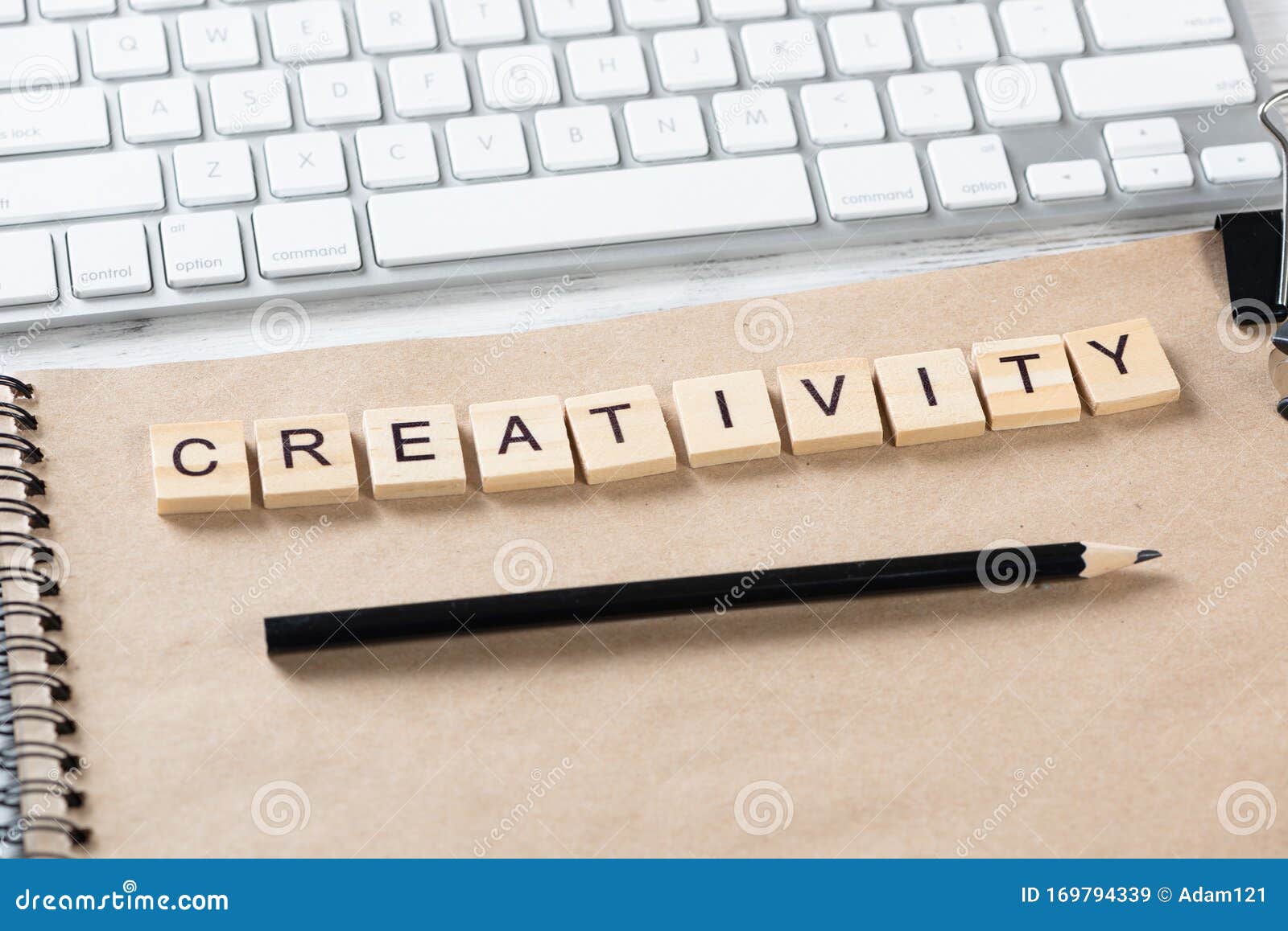 Creativity and Innovation Concept with Letters Stock Image - Image of ...