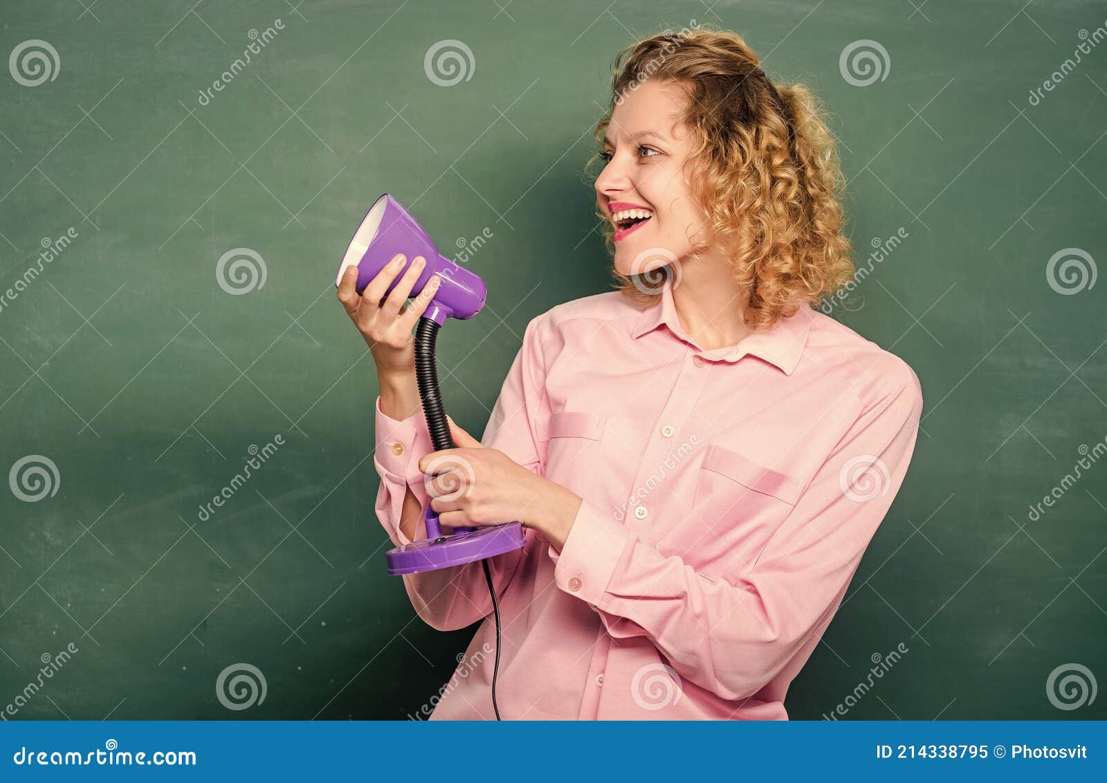 Proper Light Classroom. Light Up Process Of Studying. Insight And Idea ...