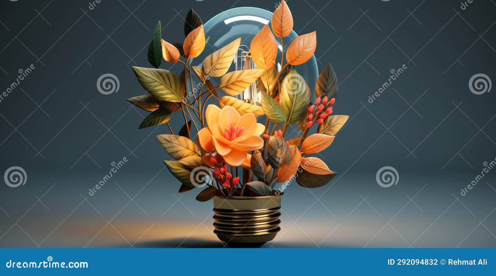 Creativity New Idea To Discovery Innovation Technology 3d Render Stock ...