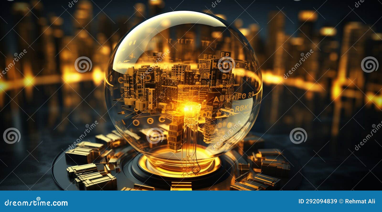 Creativity New Idea To Discovery Innovation Technology 3d Render Stock ...