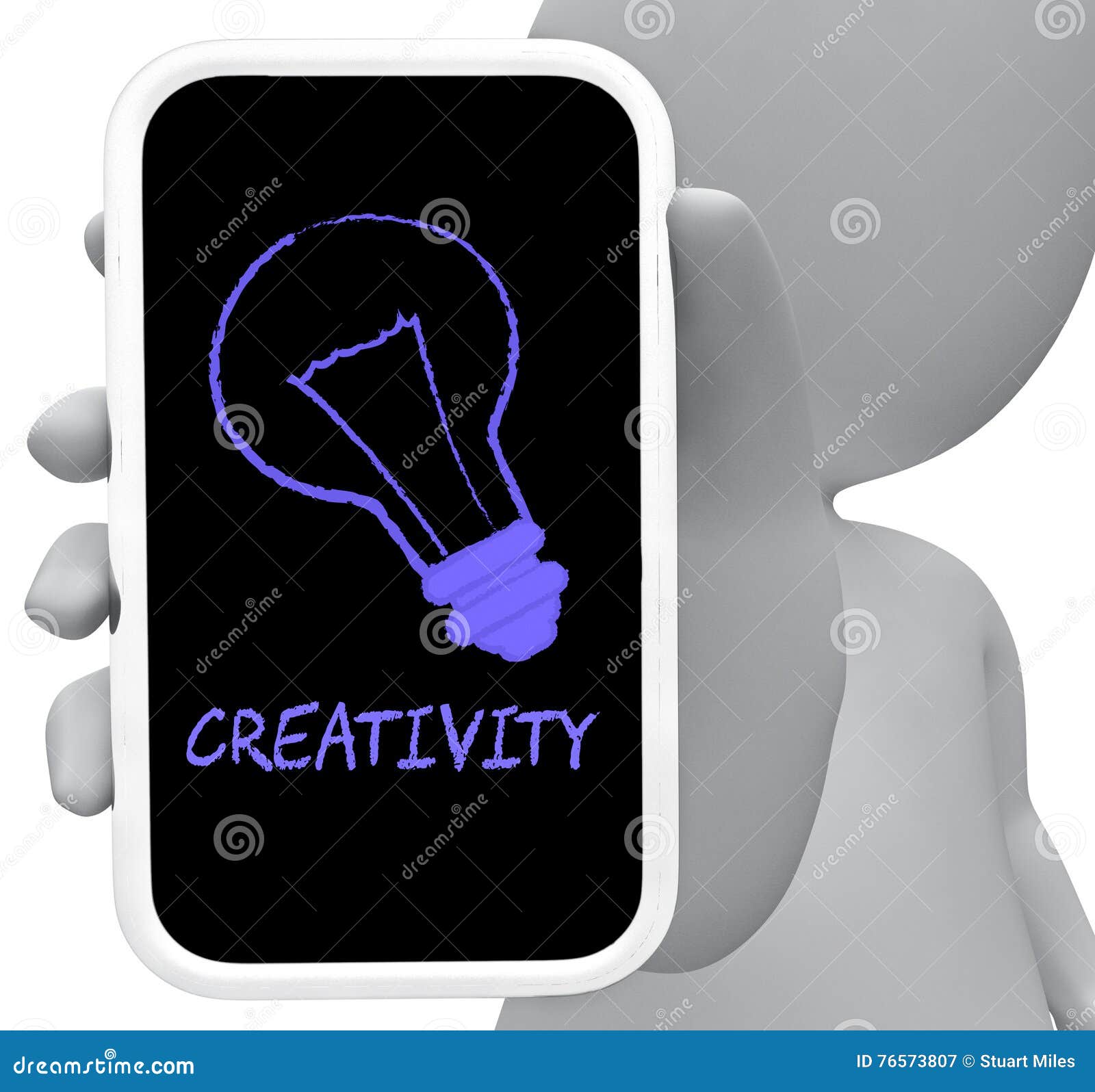 Creativity Online Shows Mobile Phone and Cellphone 3d Rendering Stock ...