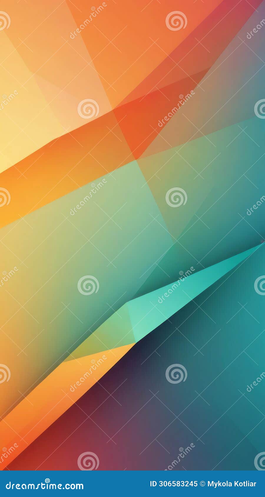 Creativity in Paints from Prism Shapes and Orange Stock Image - Image ...