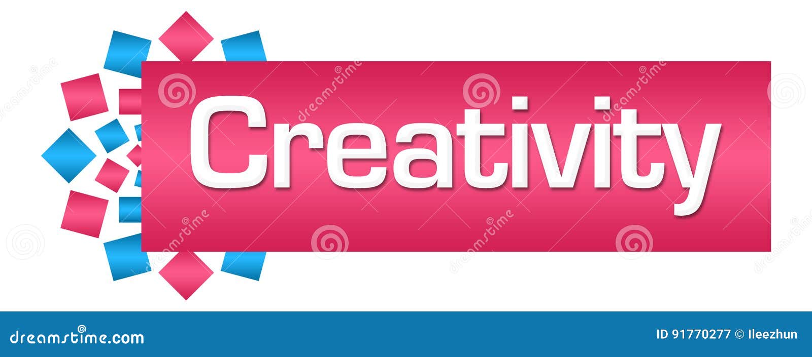 Creativity Pink Blue Circular Bar Stock Illustration - Illustration of ...