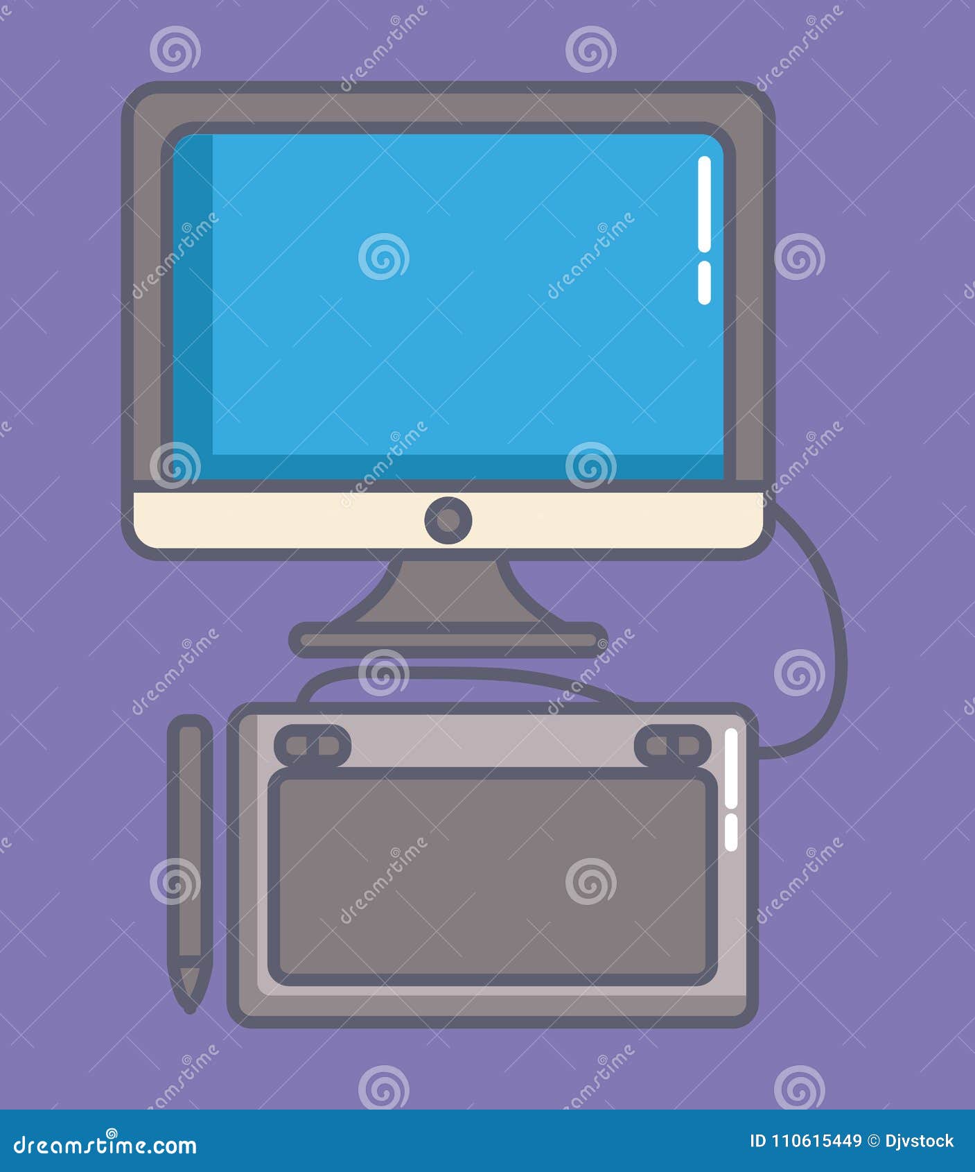 Creativity process design stock vector. Illustration of line - 110615449