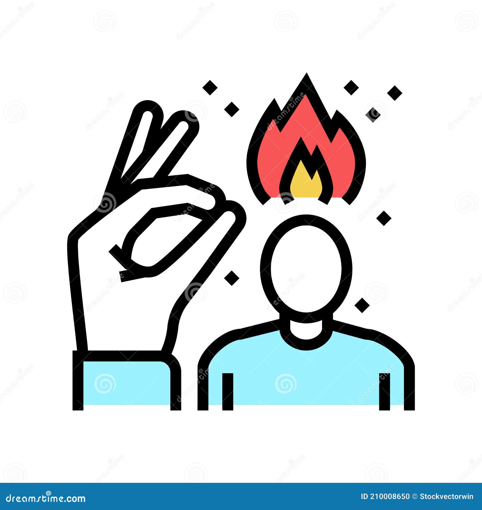 Creativity Soft Skill Color Icon Vector Illustration Stock Vector ...