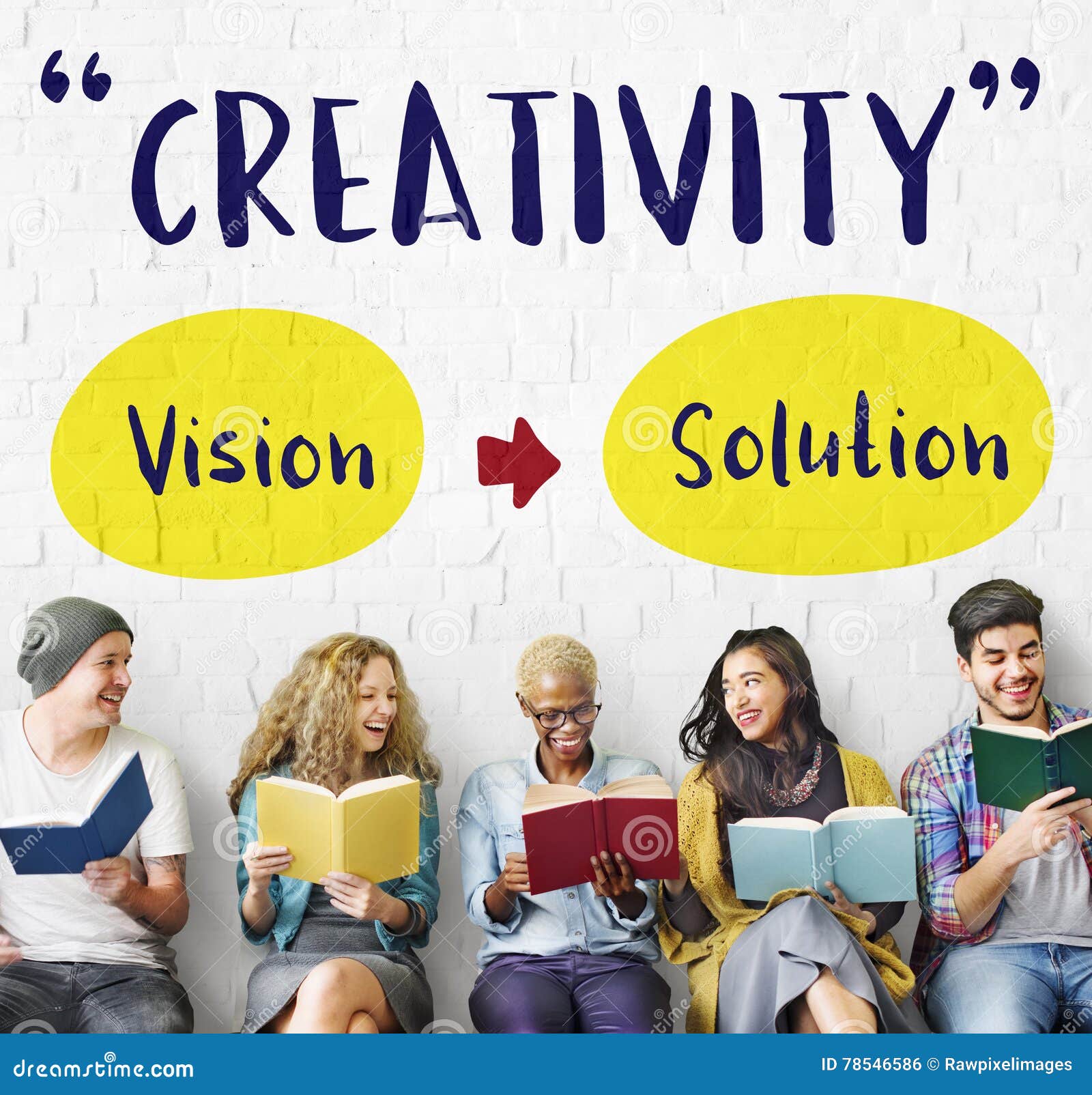 Creativity Vision Thinking Imagination Concept Stock Photo - Image of ...