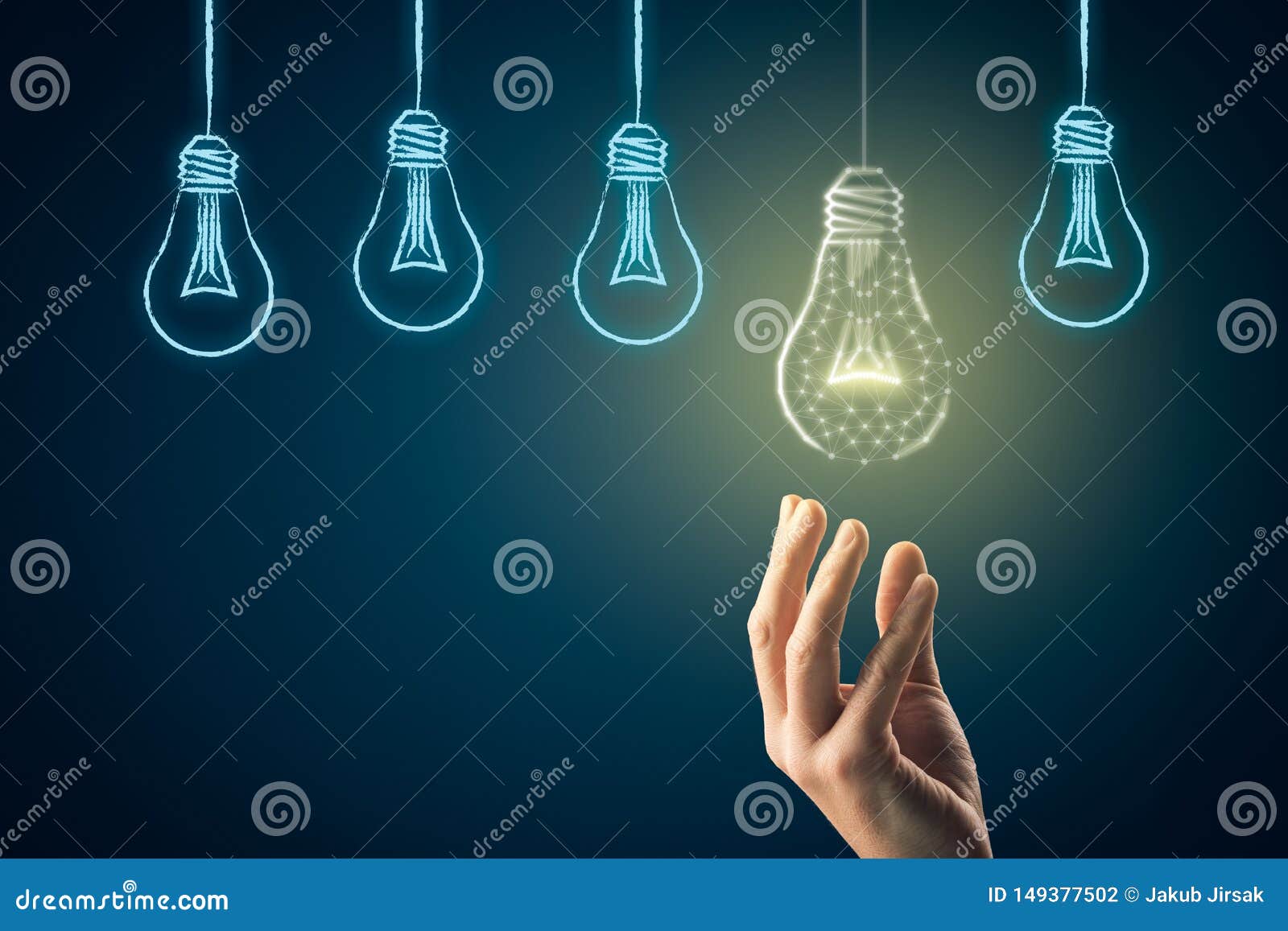Creativity, Visionary and Innovation Concept Stock Photo - Image of ...