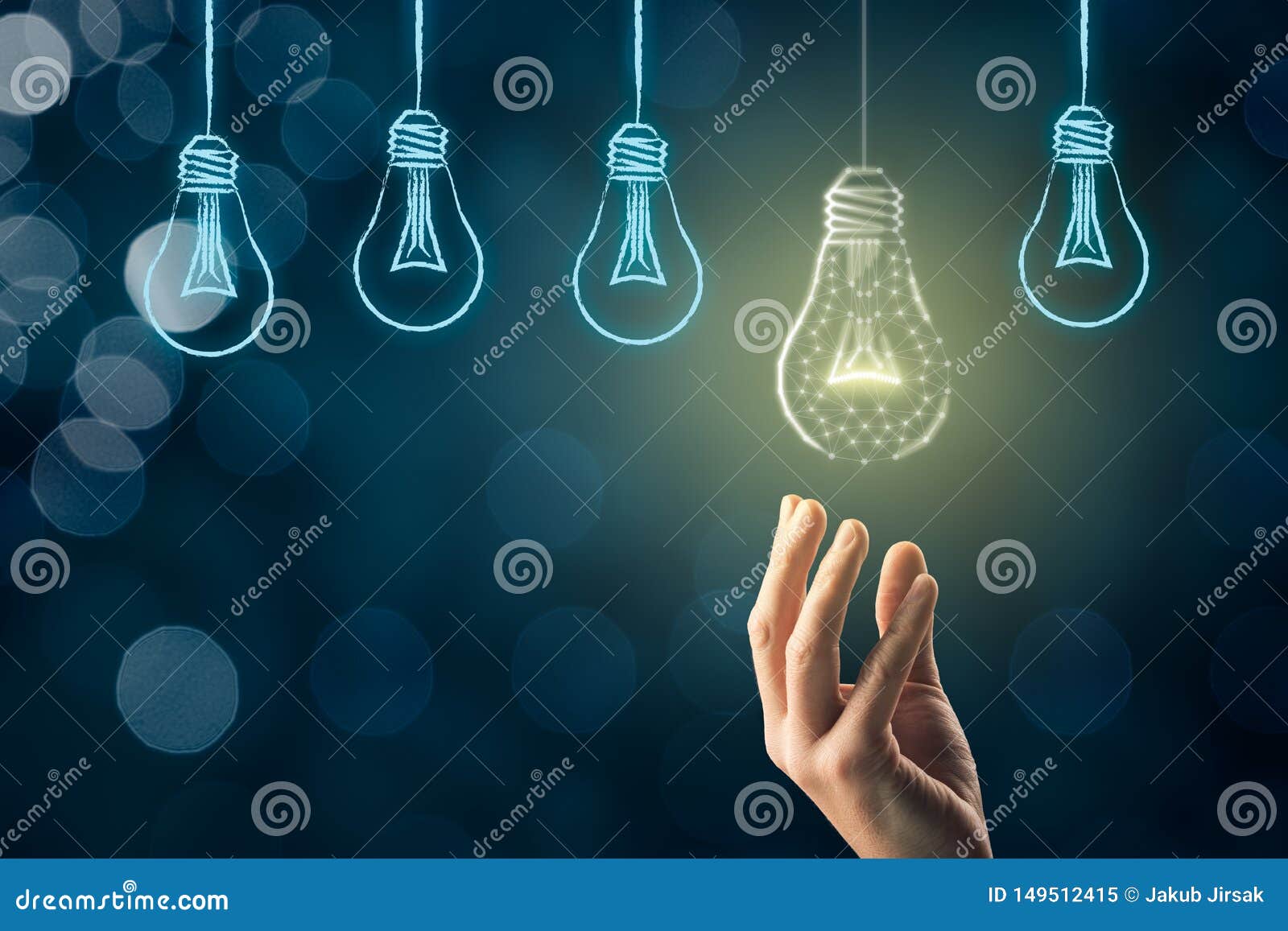 Creativity, Visionary and Innovation Concept Stock Image - Image of ...