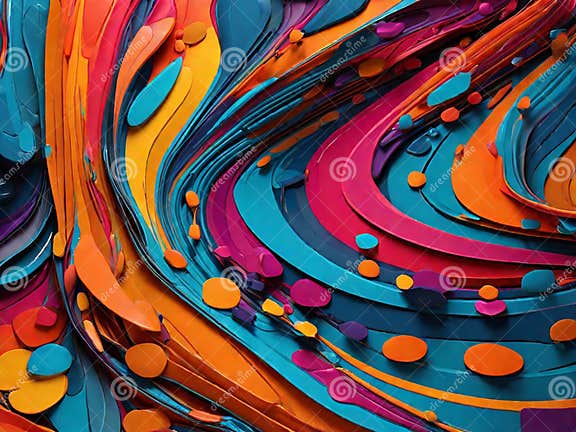 Creativity in Visual Background Stock Image - Image of artistic ...