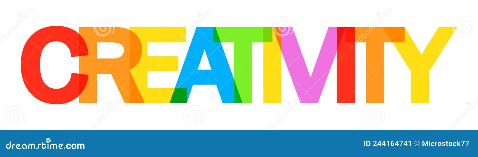 Creativity Word Cloud Concept Red Black Stock Photo | CartoonDealer.com ...