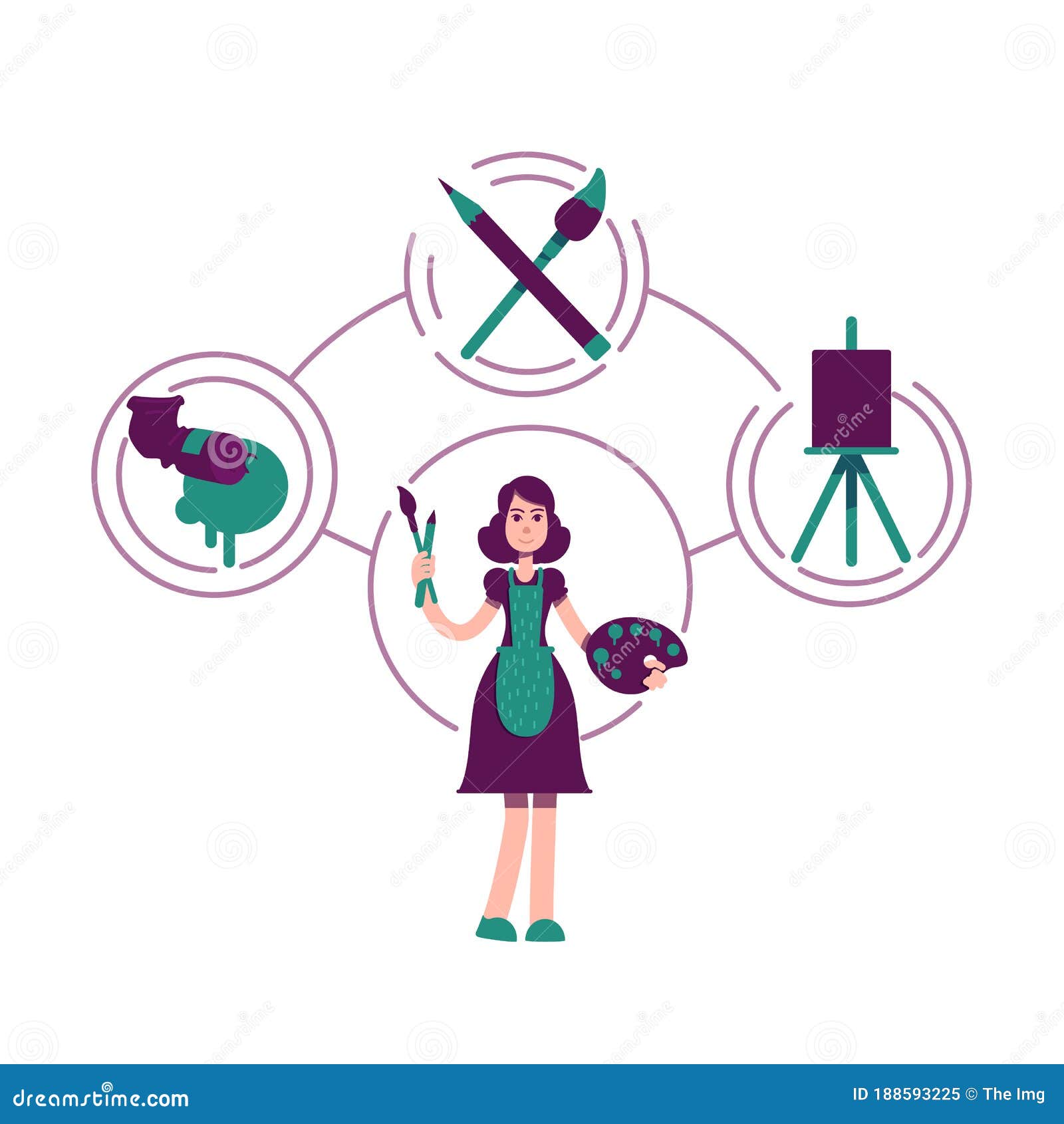 Creator Archetype Stock Illustrations – 23 Creator Archetype Stock ...