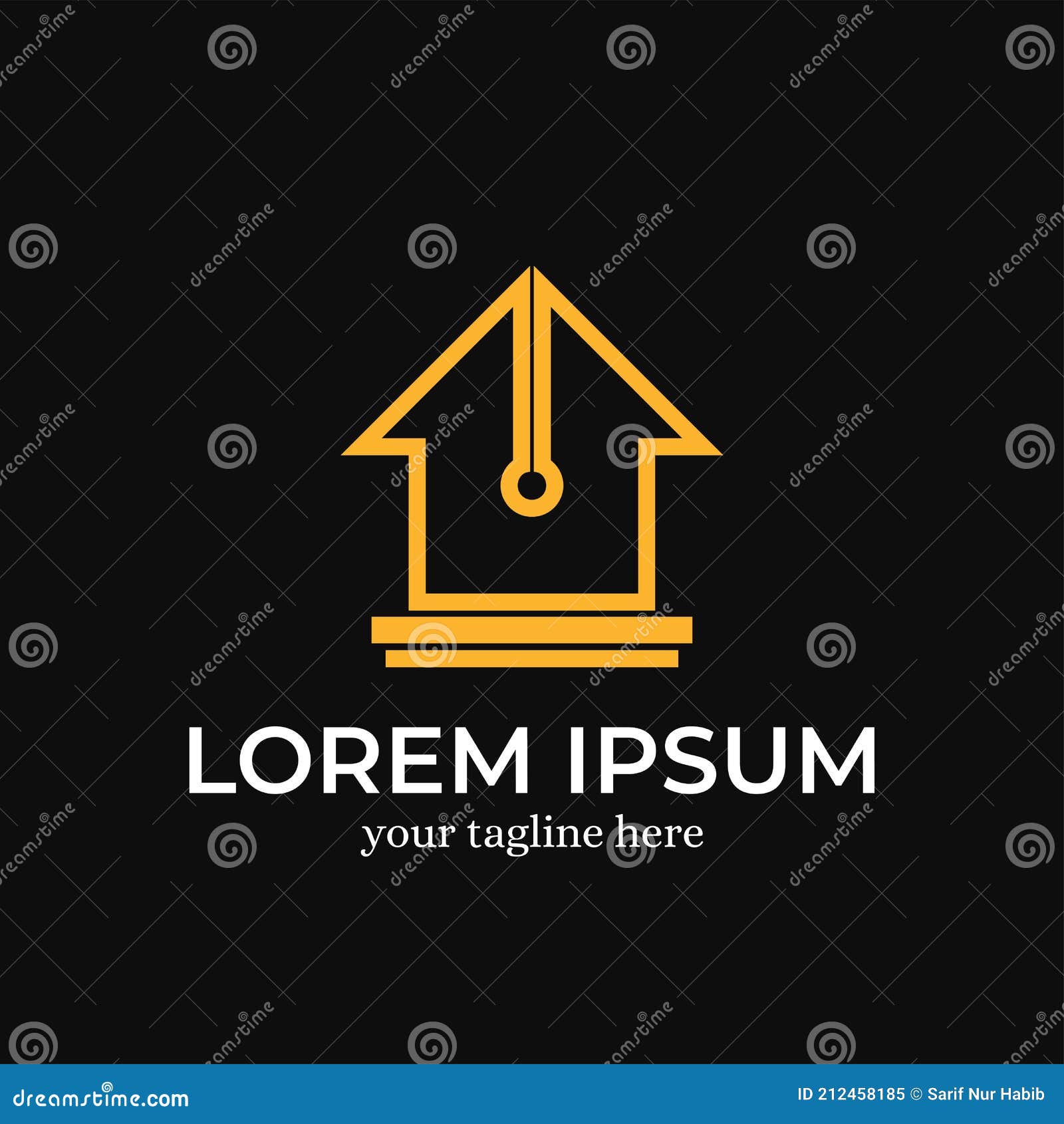 Creator Home Logo Design Template Inspiration - Vector Stock Vector ...