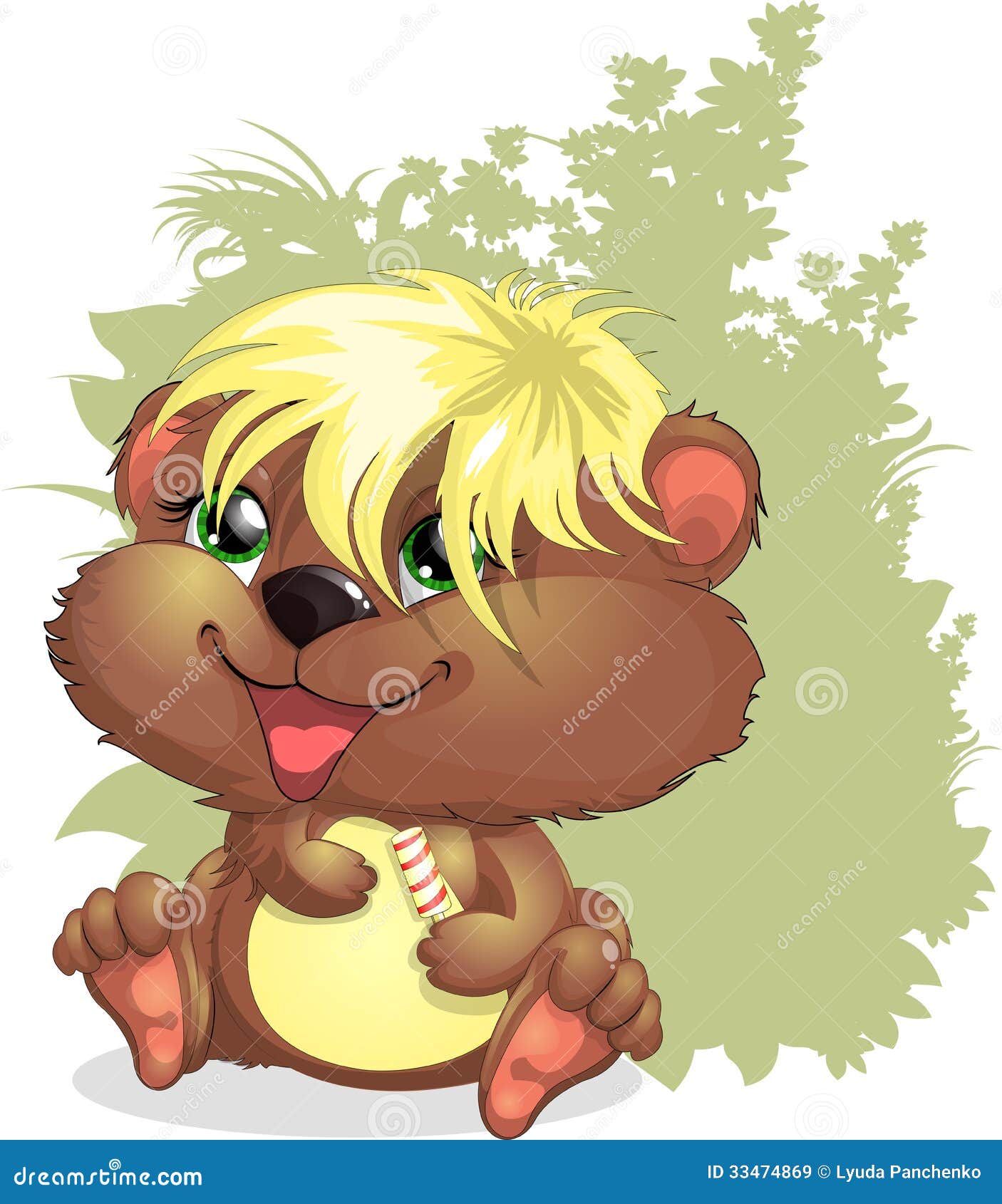 Creature stock illustration. Illustration of small, book - 33474869