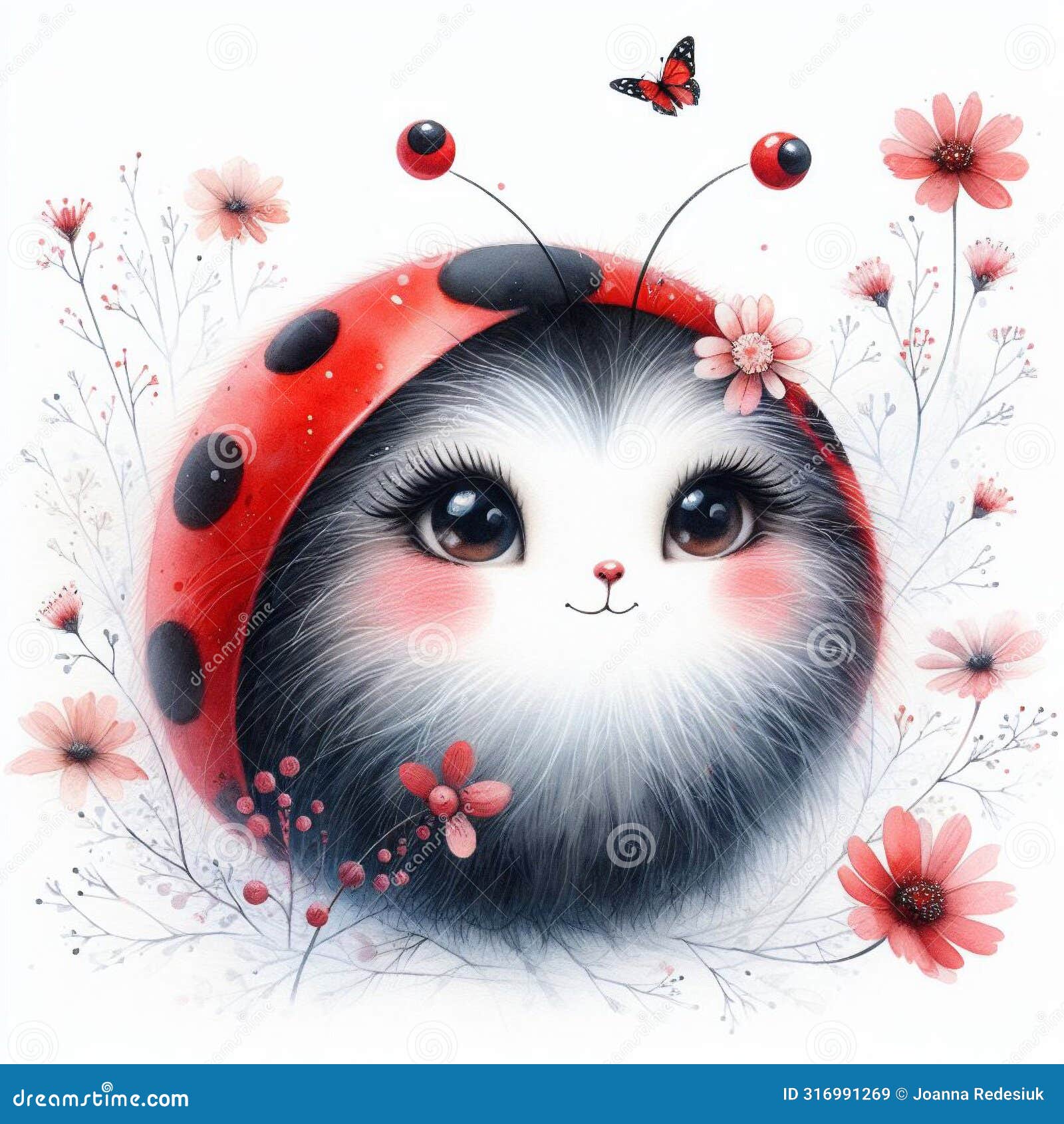 A Creature Resembling a Fluffy Cat with Large, Expressive Eyes is ...